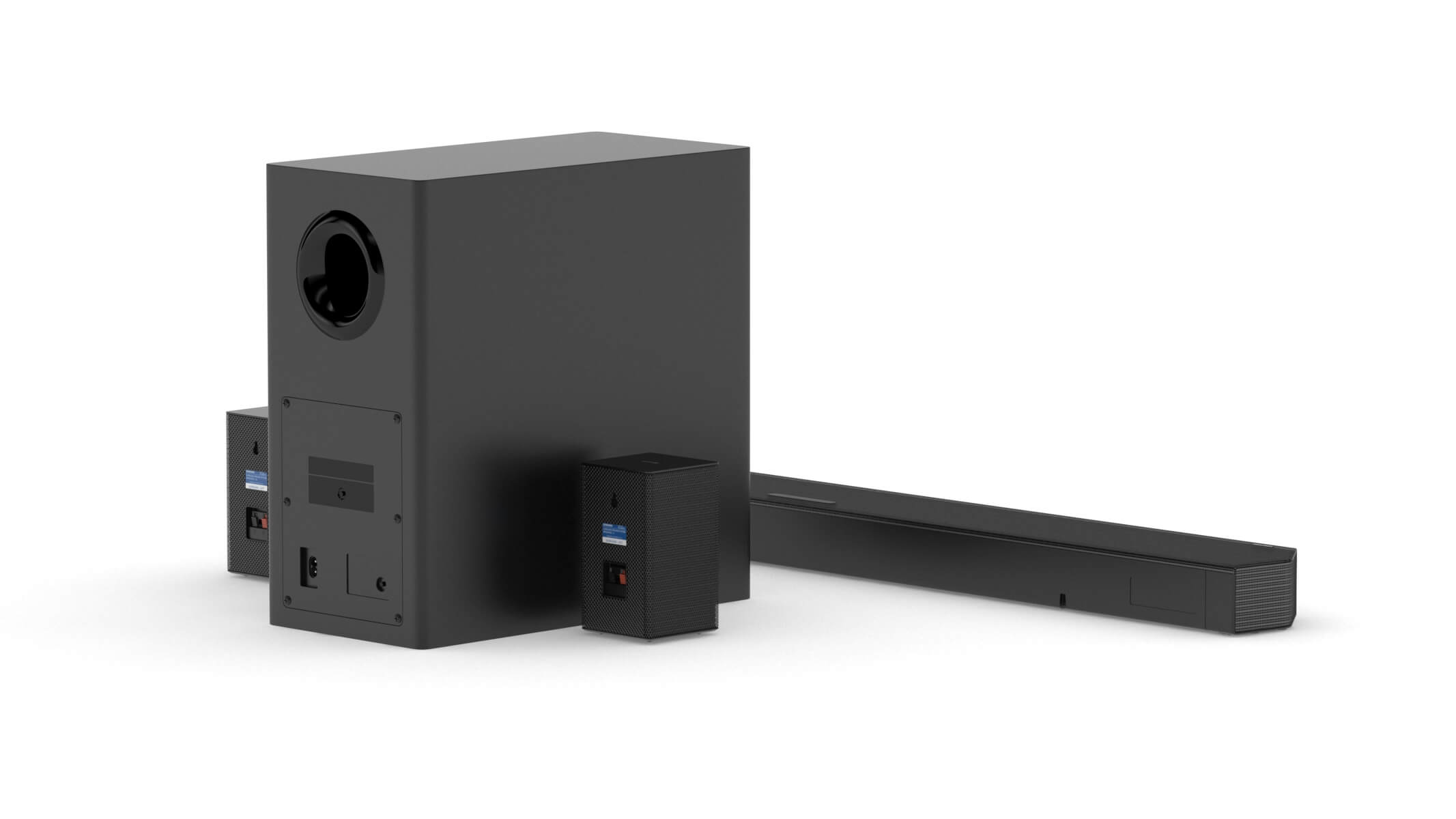 Samsung Q-Series 9.1.2 CH. Wireless Dolby Atmos Soundbar Q91 3D Model ...