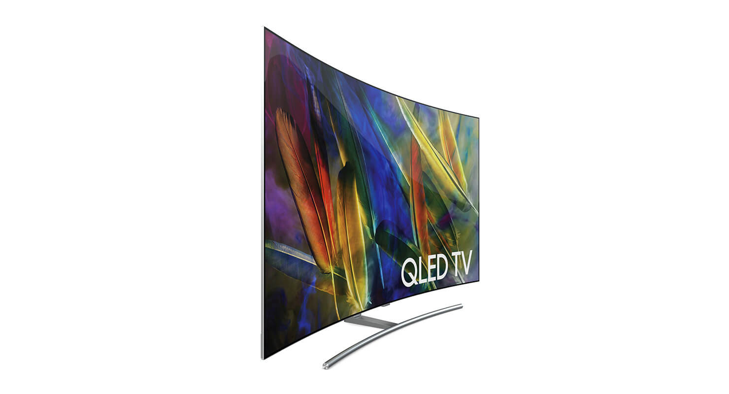 Samsung Q7C 55 Curved QLED 4K TV 55 Inch - 3D Model by frezzy