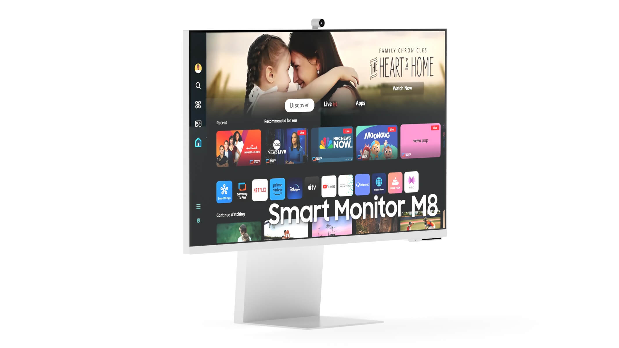 Samsung Smart Monitor M8 (M80D) 4K UHD With Streaming TV - 3D Model by ...