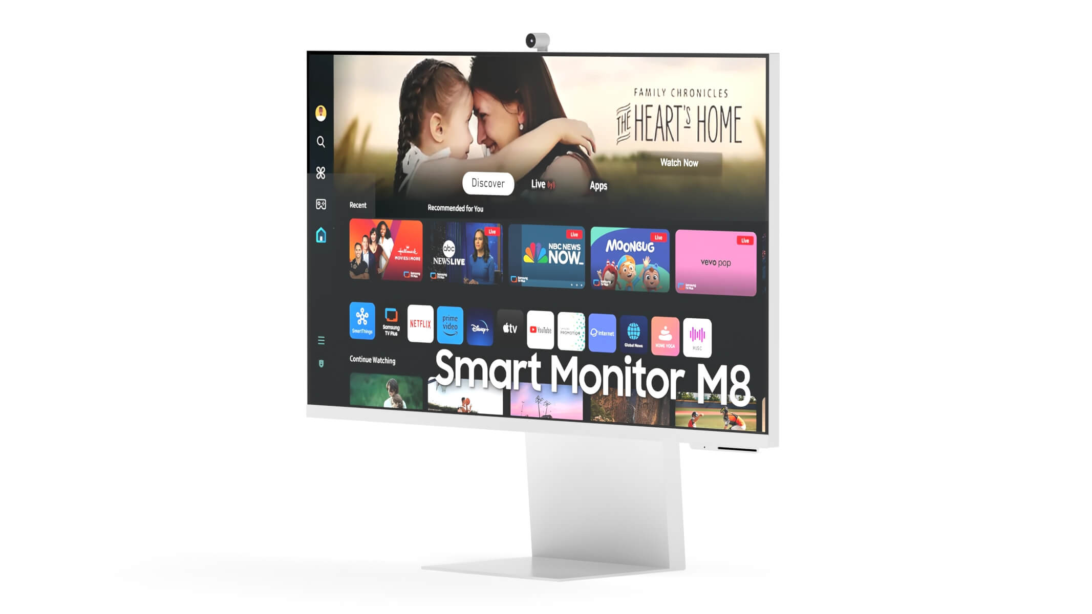 Samsung Smart Monitor M8 (M80D) 4K UHD With Streaming TV - 3D Model by ...