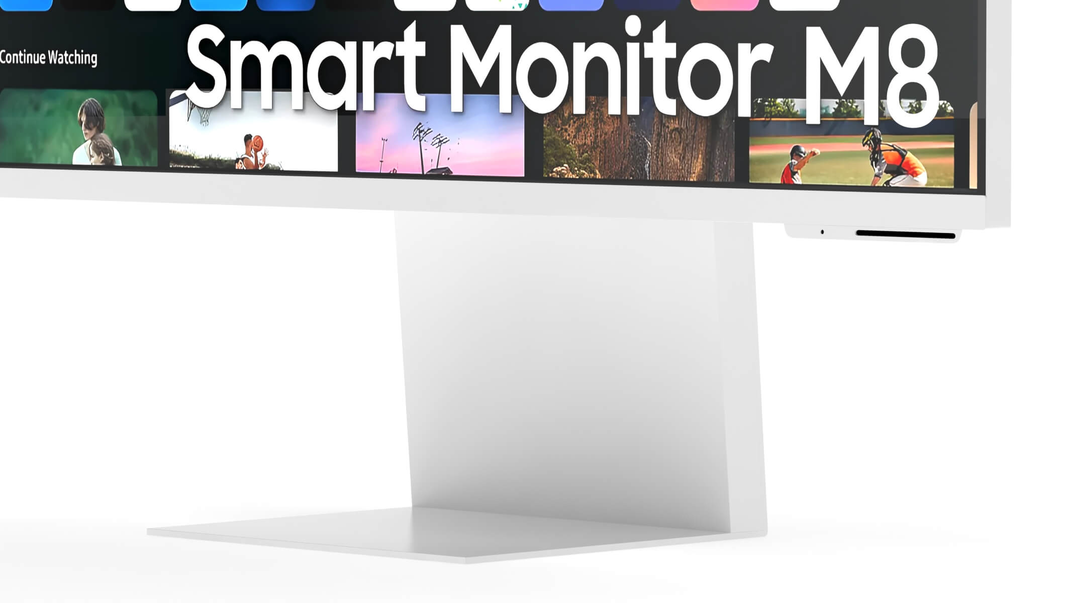 Samsung Smart Monitor M8 (M80D) 4K UHD With Streaming TV - 3D Model by ...