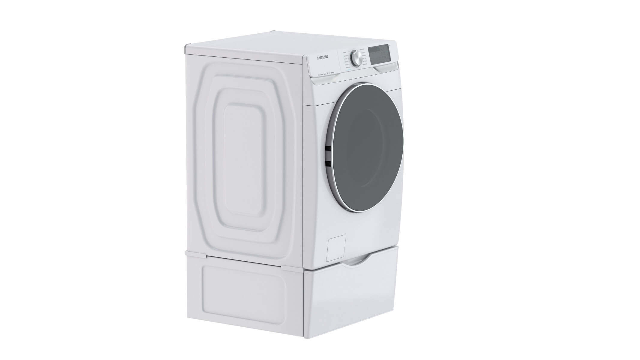 Samsung WF6300 4.5 Cu. Ft. Smart Front Load Washer - 3D Model by frezzy