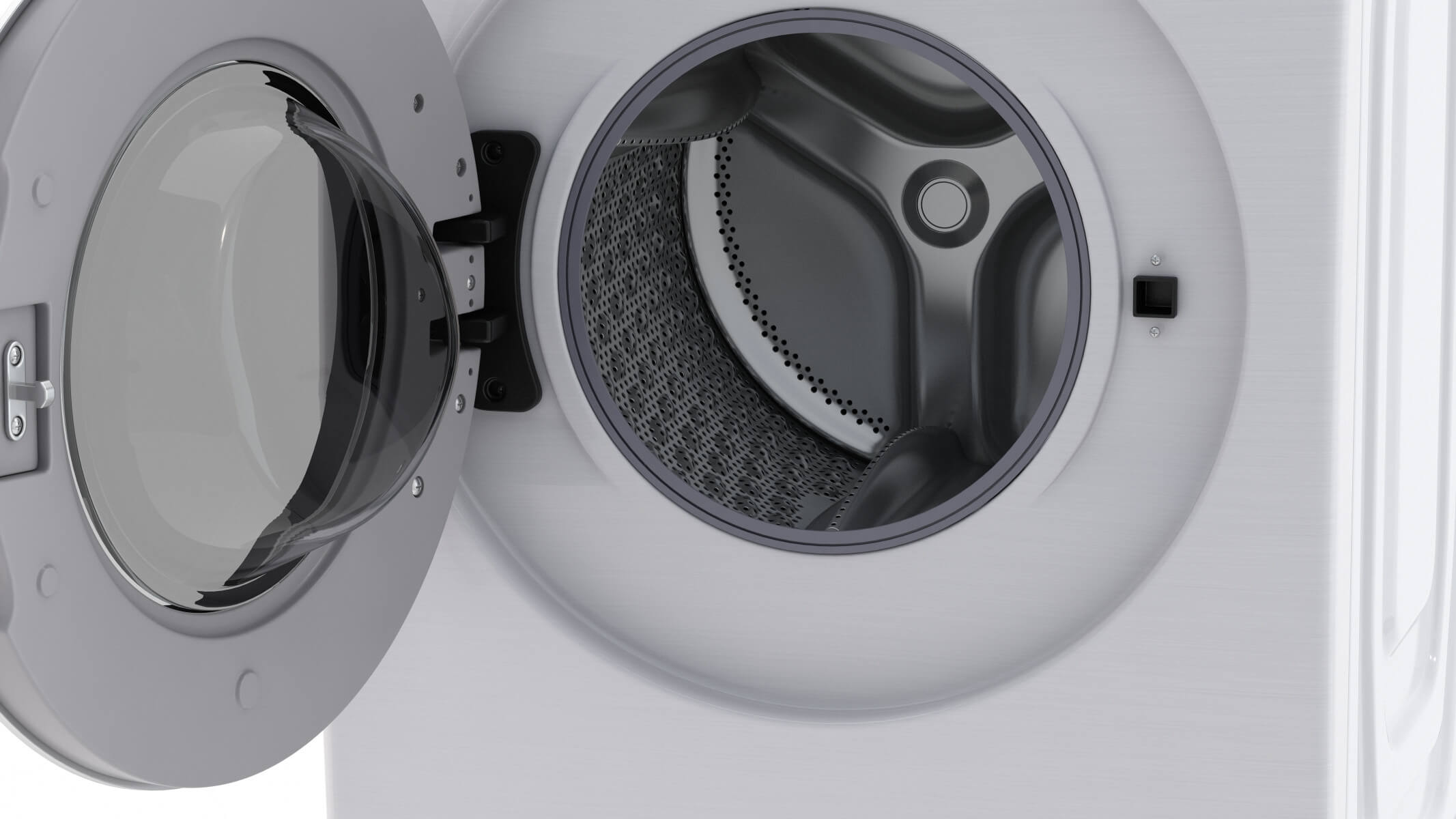 Samsung WF6300 4.5 Cu. Ft. Smart Front Load Washer - 3D Model by frezzy