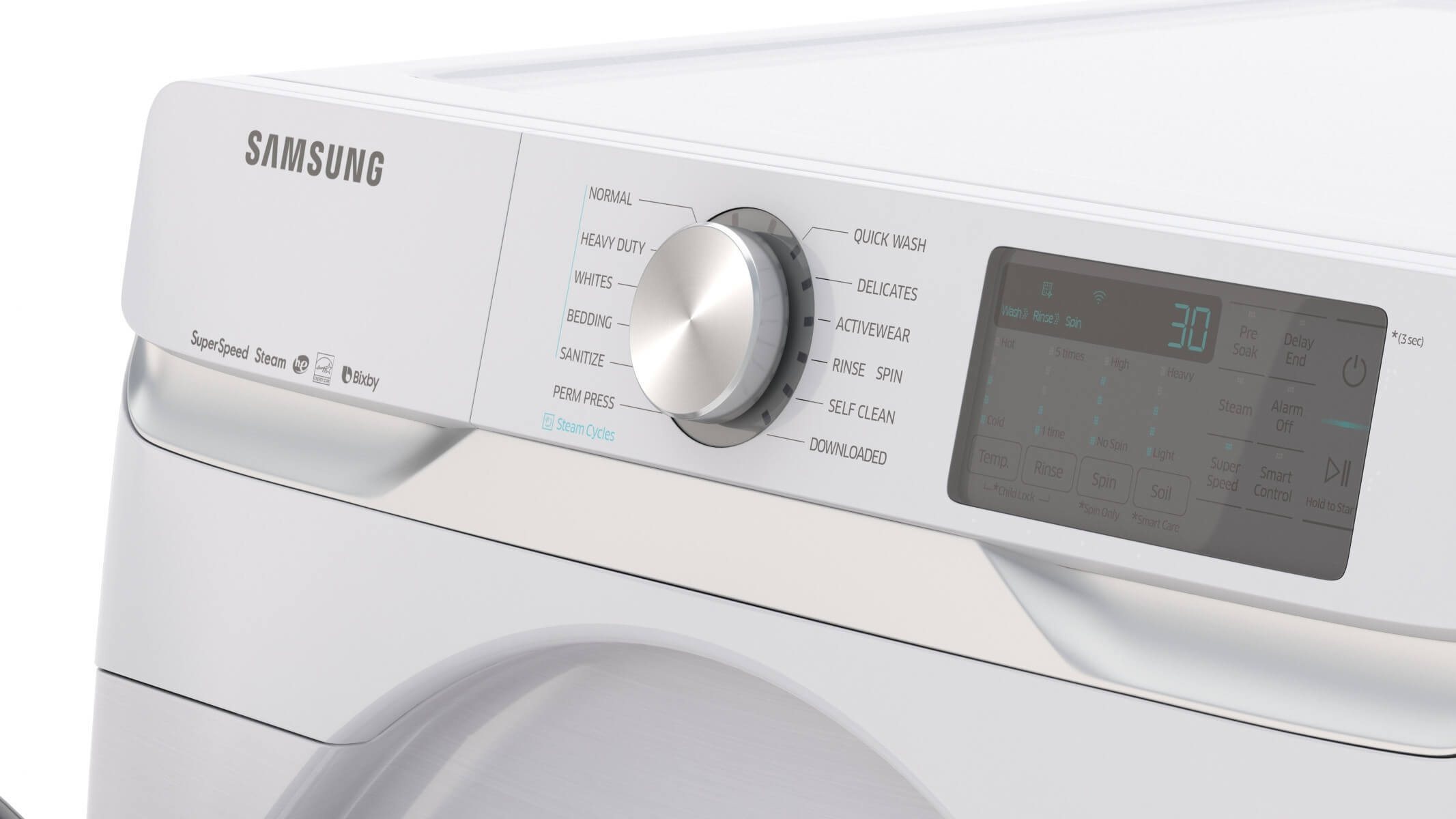 Samsung WF6300 4.5 Cu. Ft. Smart Front Load Washer - 3D Model by frezzy