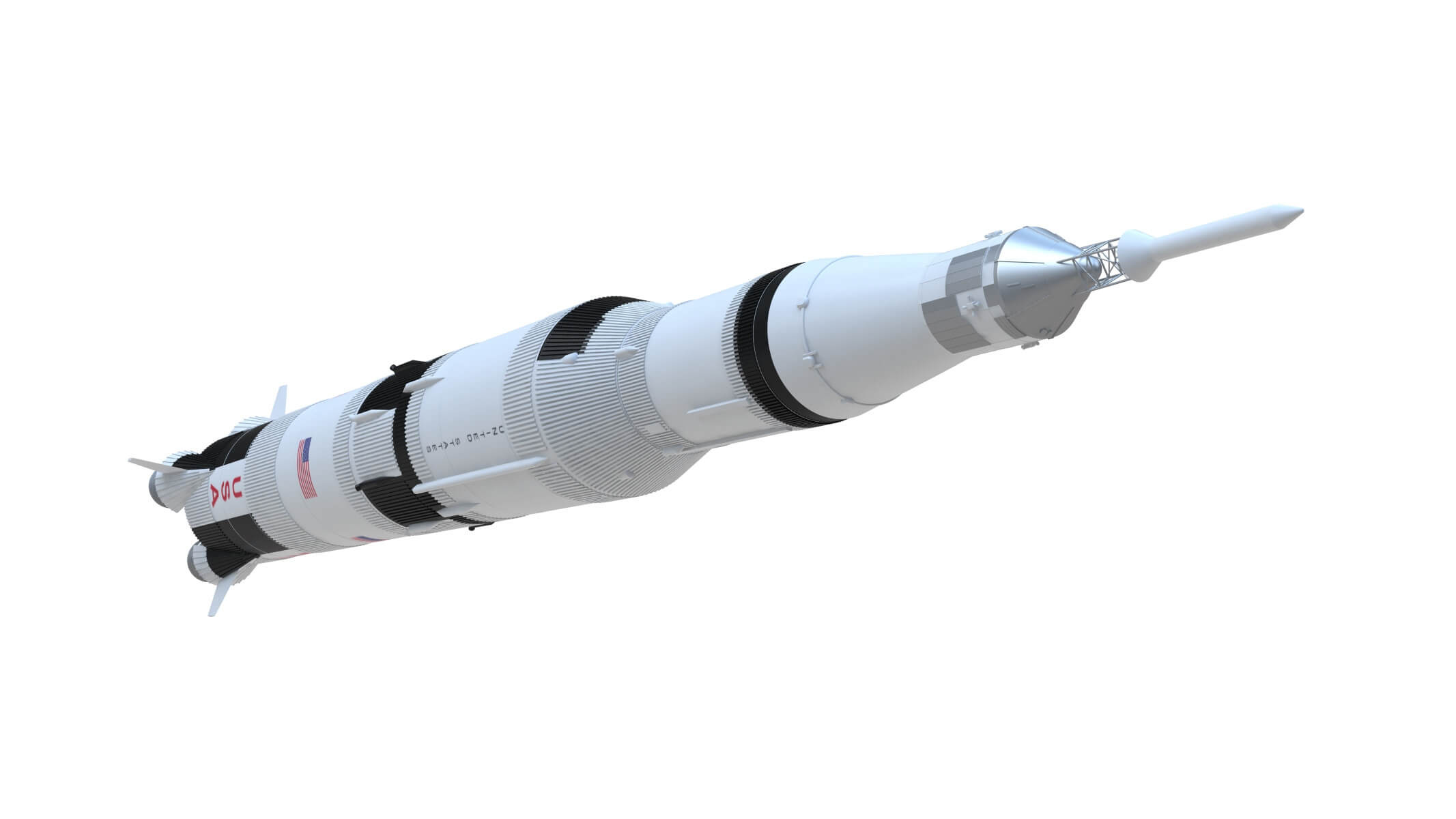Saturn V - 3D Model by frezzy