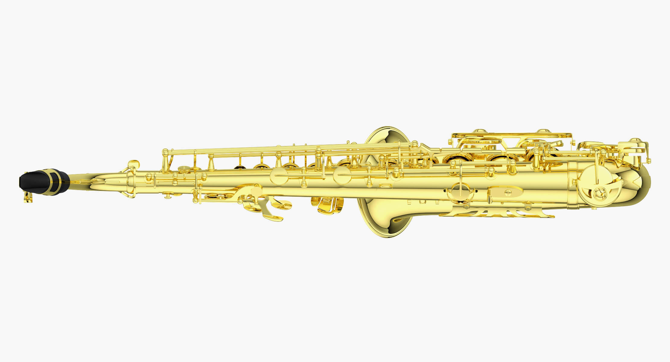 Saxophone - 3D Model by frezzy