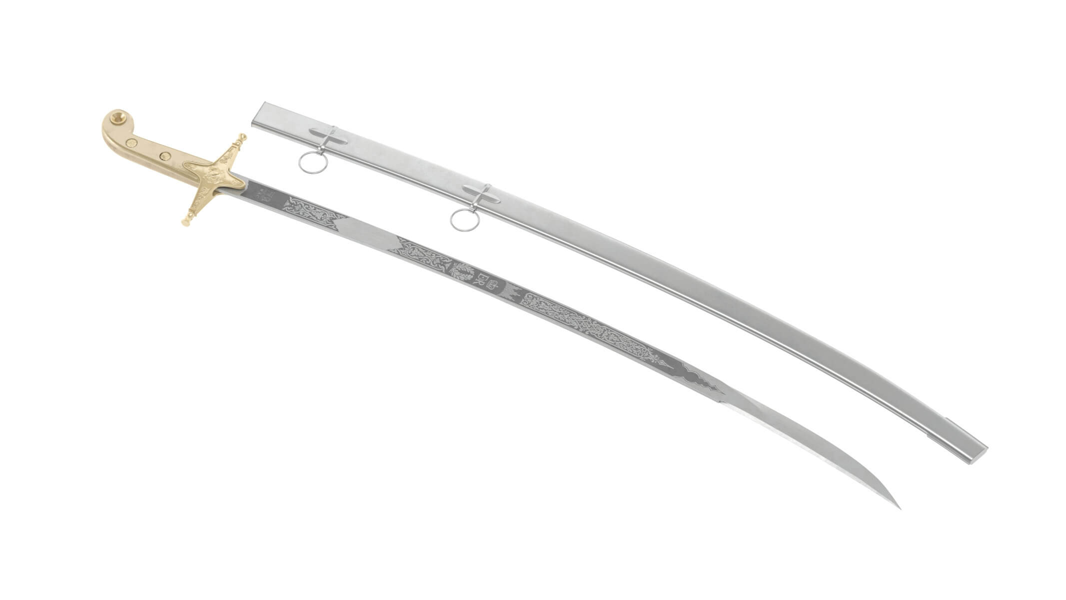 Scimitar - 3D Model by frezzy