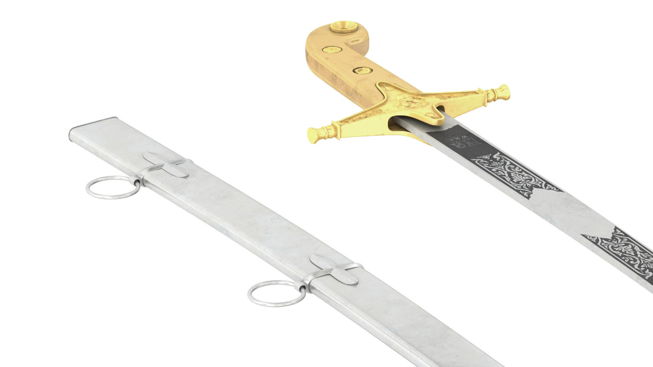 Scimitar - 3D Model by frezzy