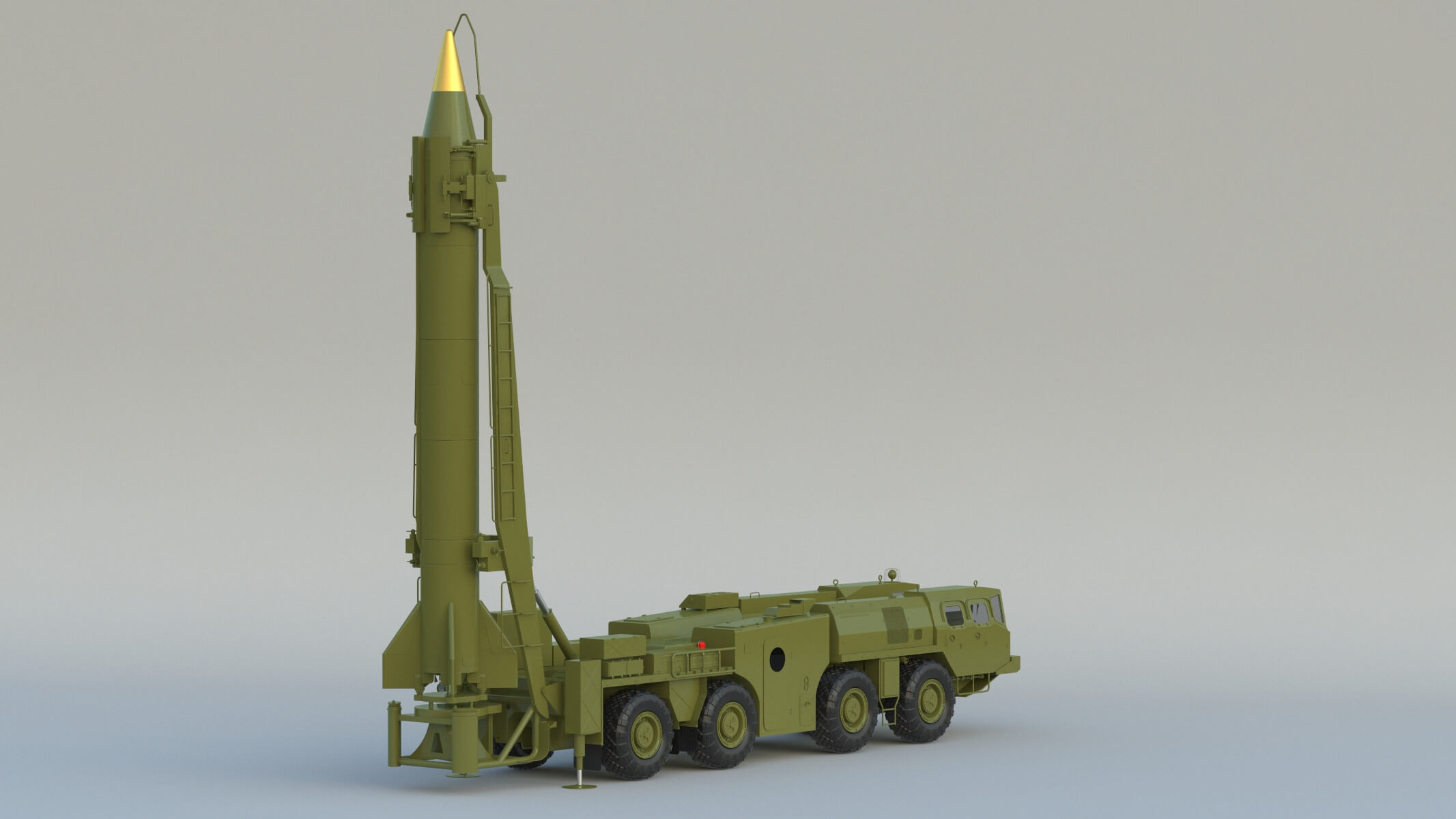 Scud Missile - 3D Model by frezzy