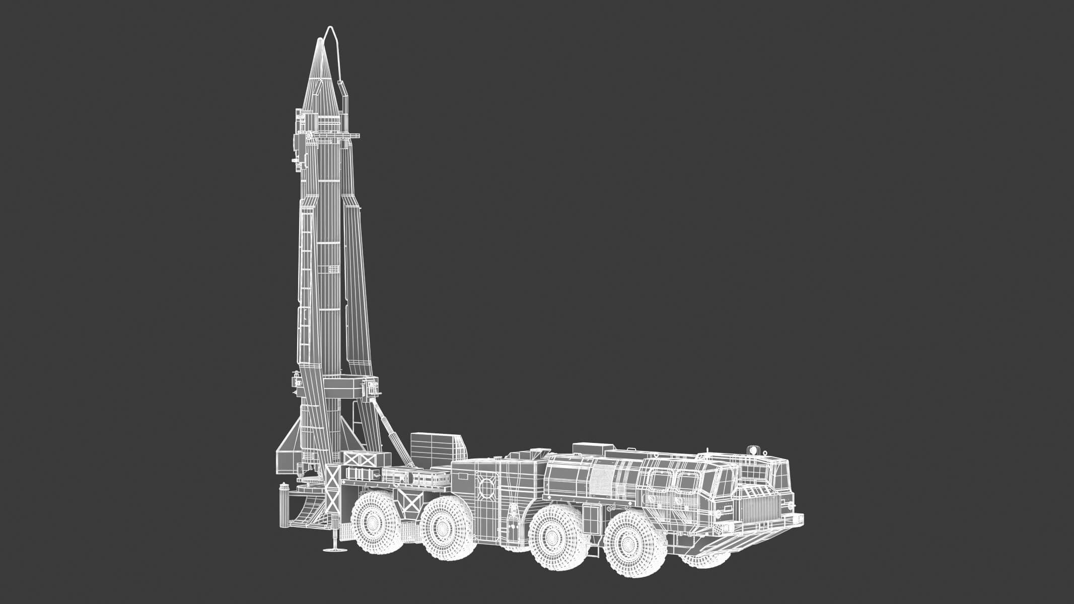 Scud Missile - 3D Model by frezzy