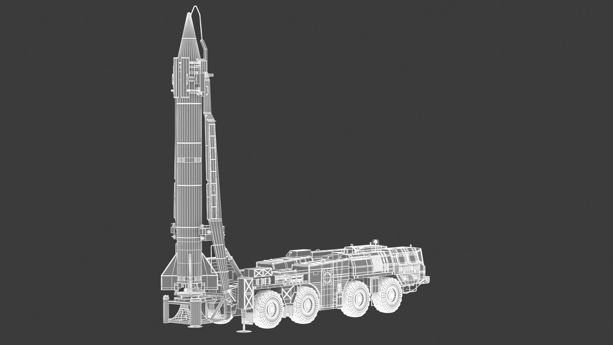 Scud Missile - 3D Model by frezzy