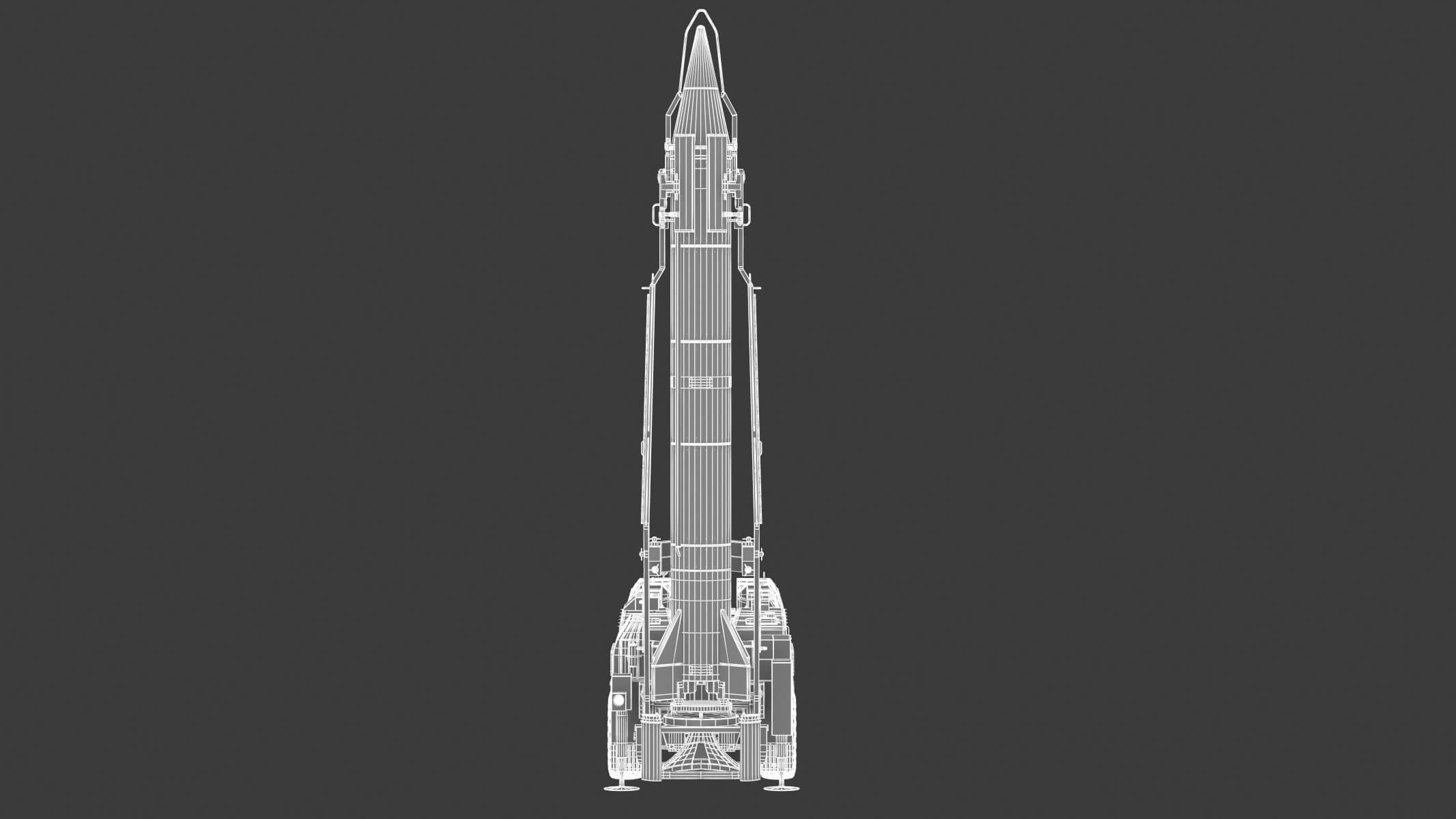 Scud Missile - 3D Model by frezzy