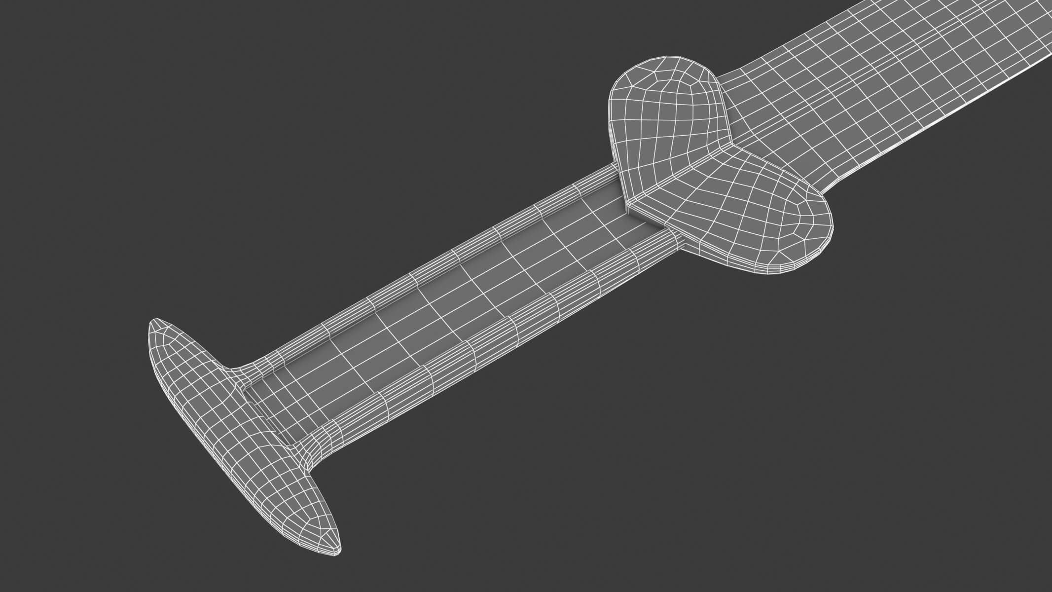 Scythian Acinaces - 3D Model by frezzy