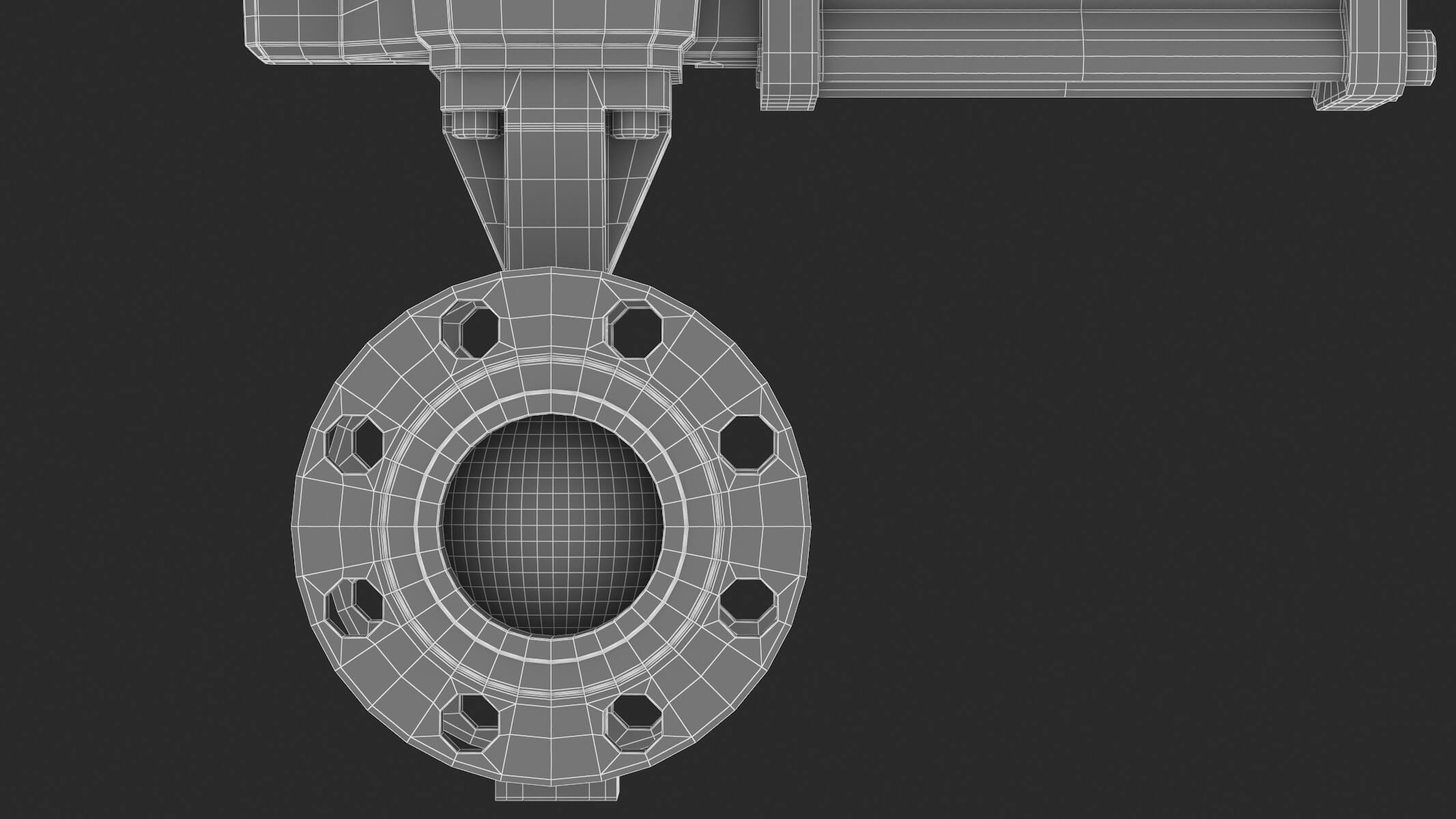 Segment Ball Valve - 3D Model by frezzy