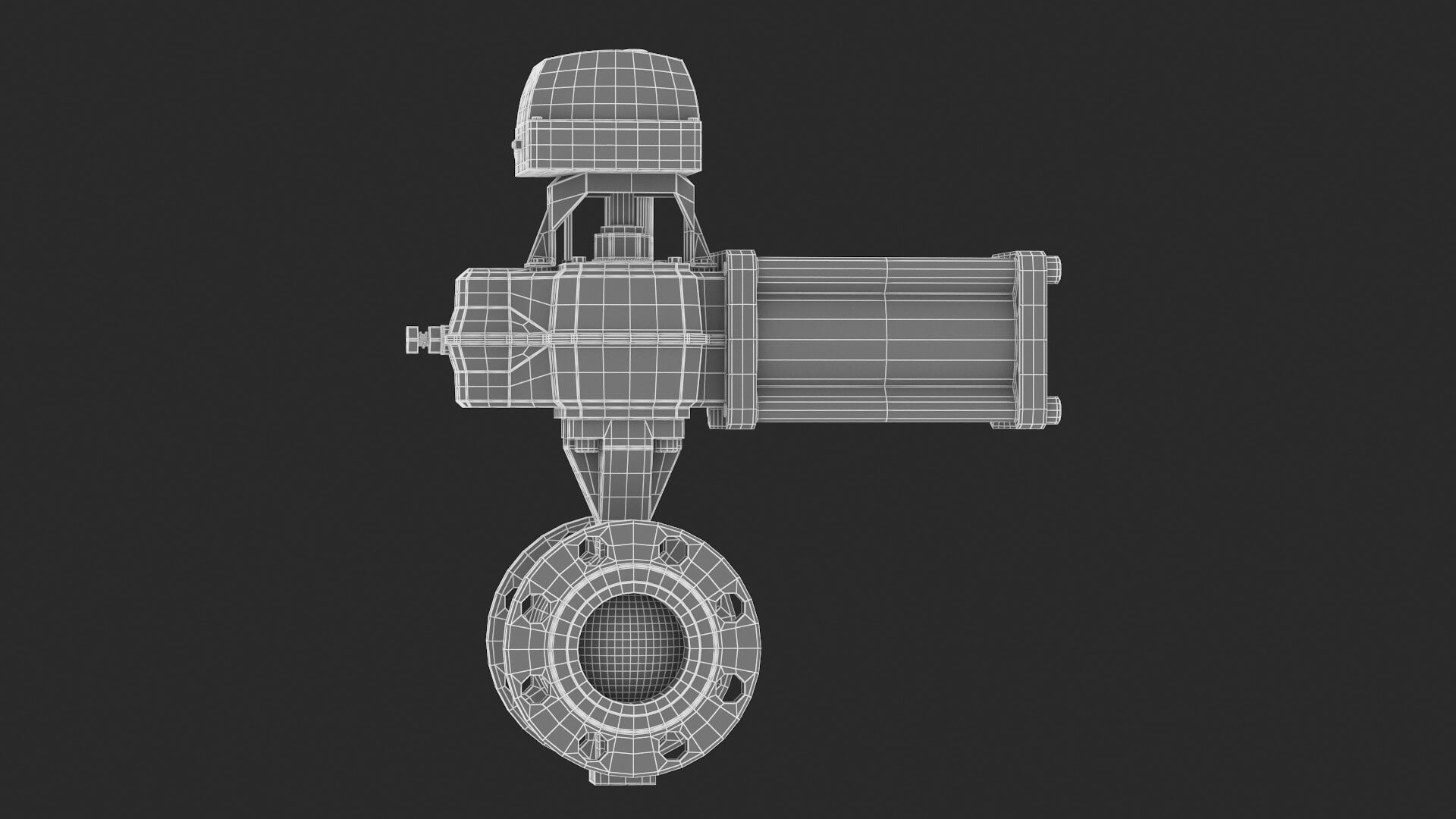 Segment Ball Valve - 3D Model by frezzy