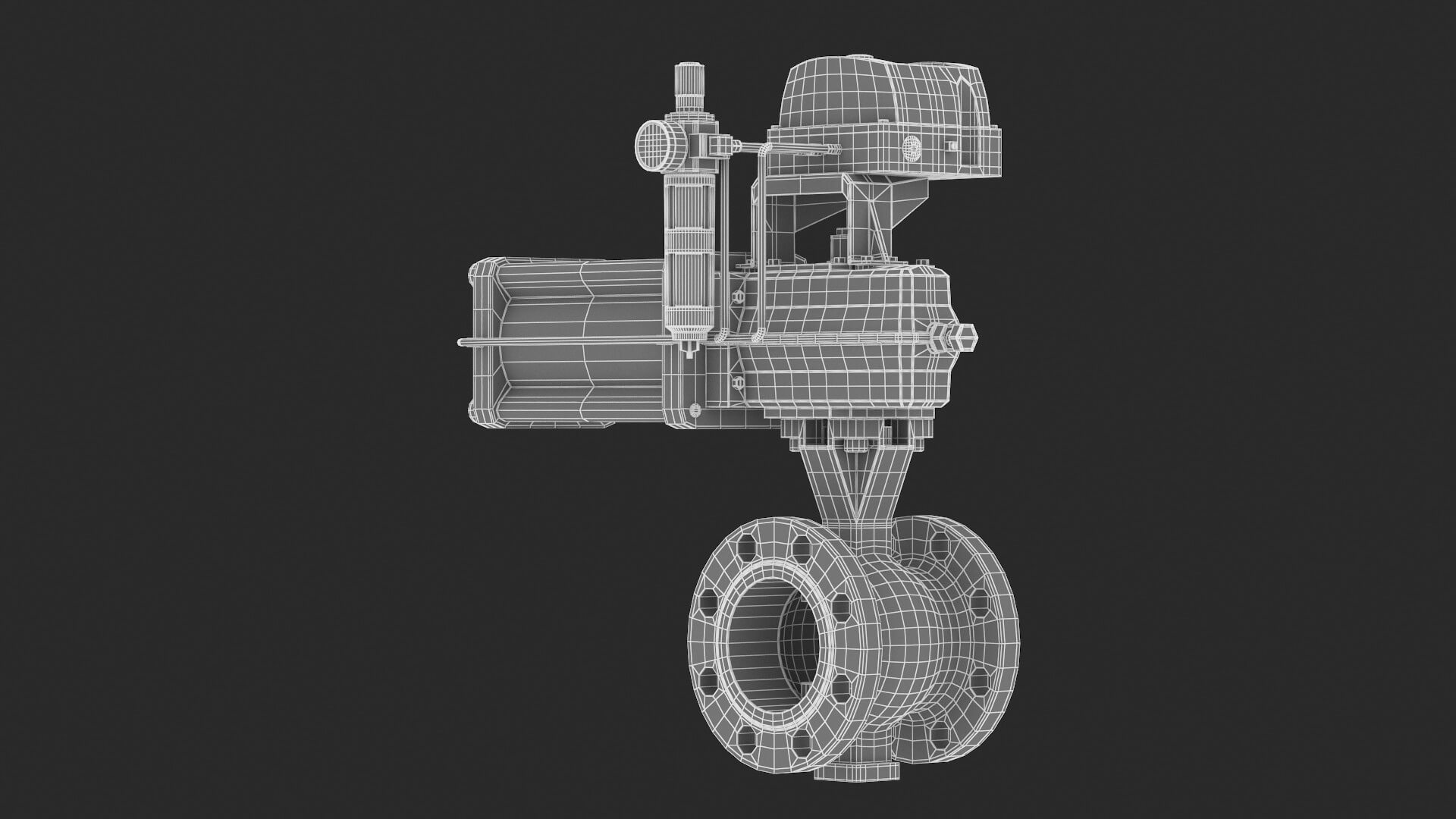 Segment Ball Valve - 3D Model by frezzy