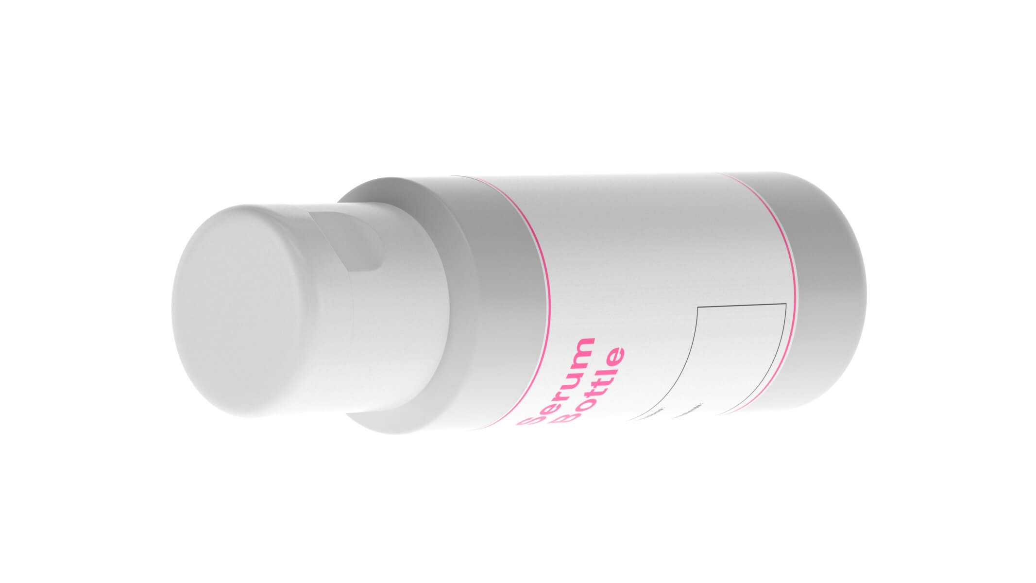 Serum Bottle - 3D Model by frezzy