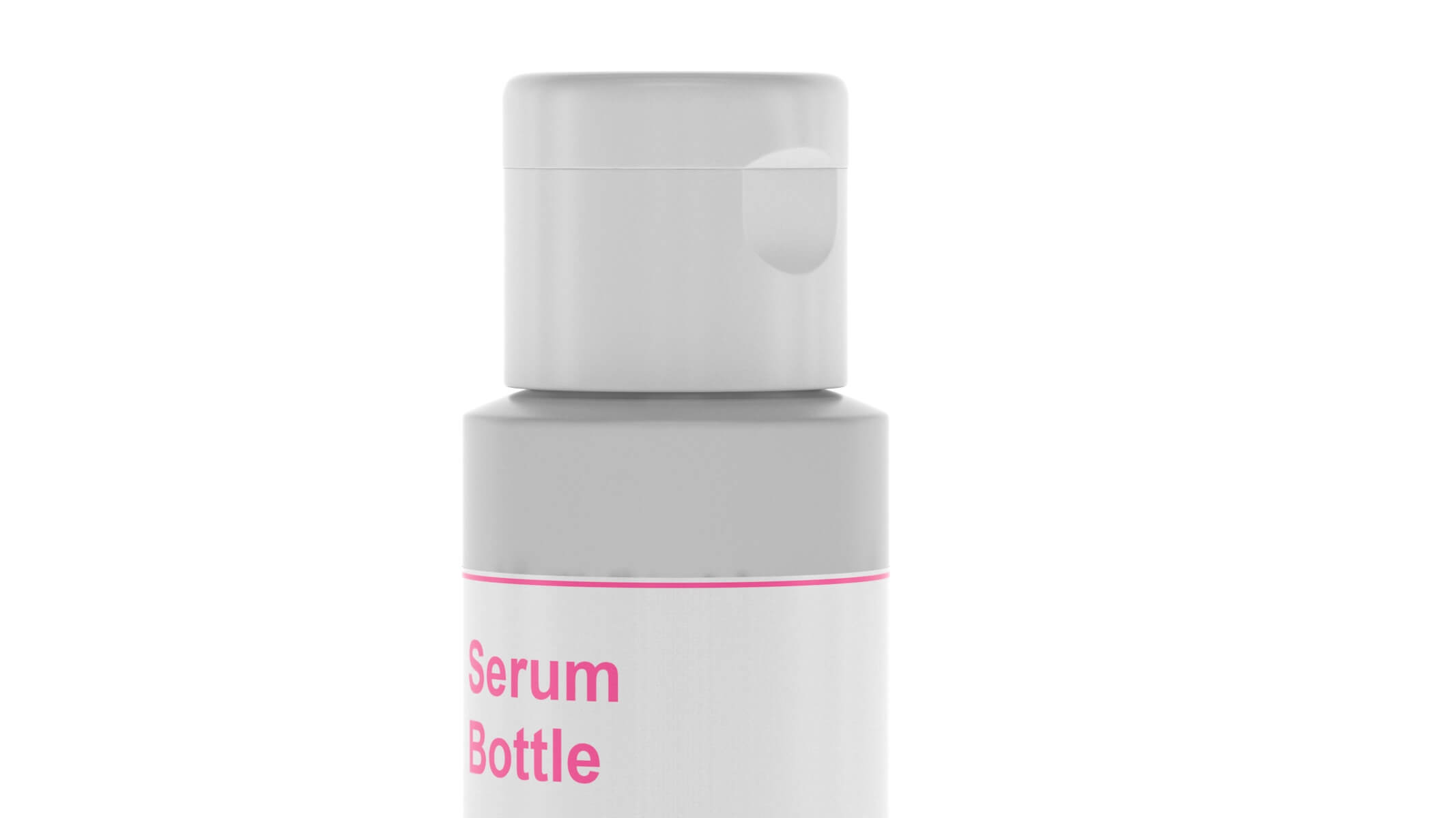 Serum Bottle - 3D Model by frezzy
