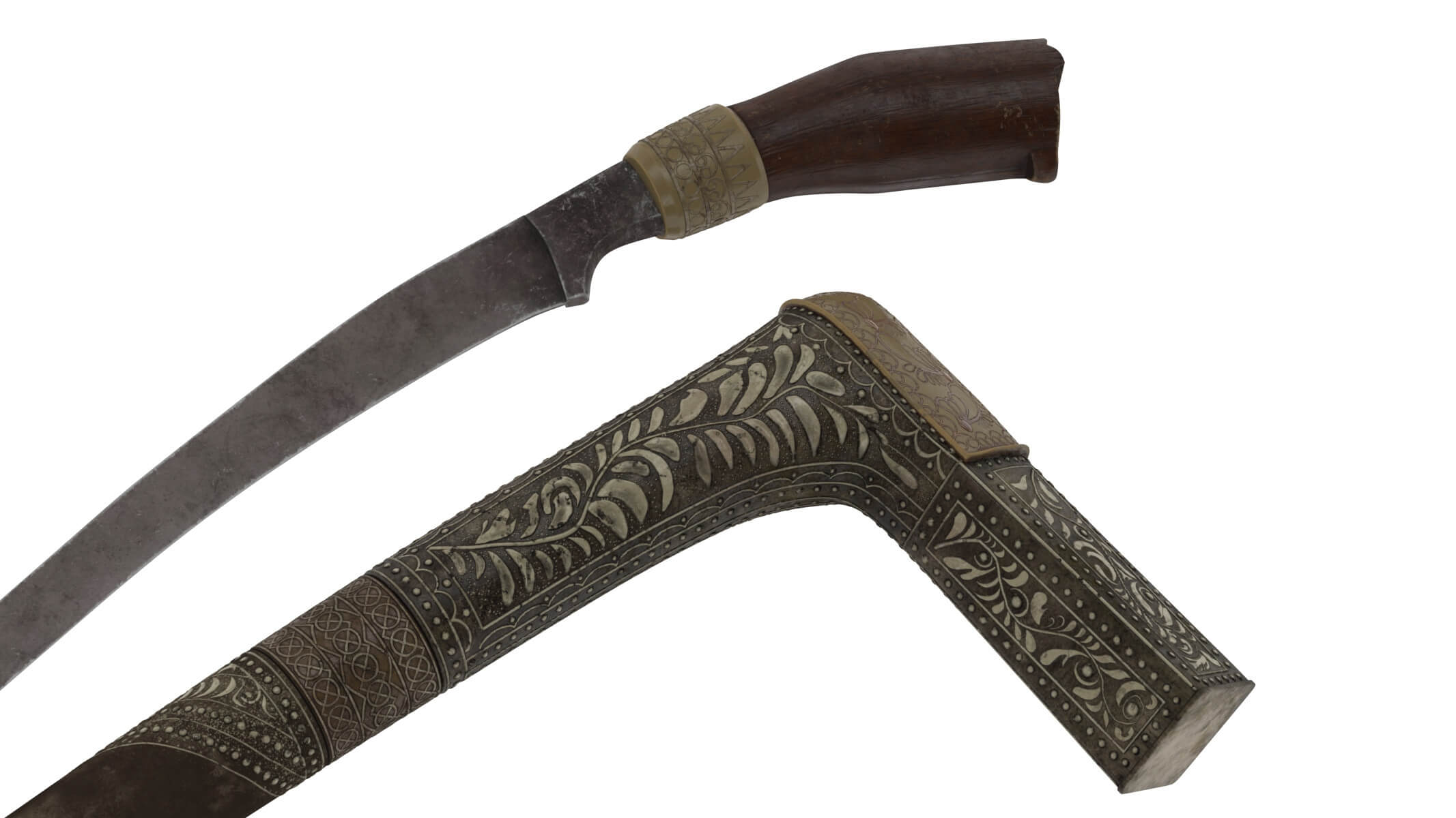 Sewar Dagger - 3D Model by frezzy