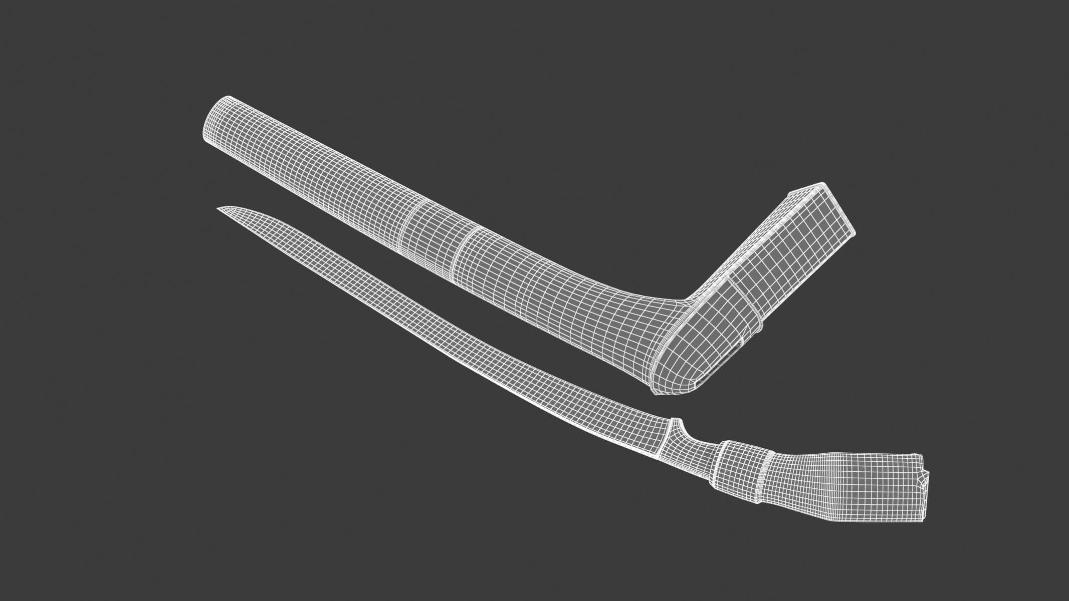 Sewar Dagger - 3D Model by frezzy