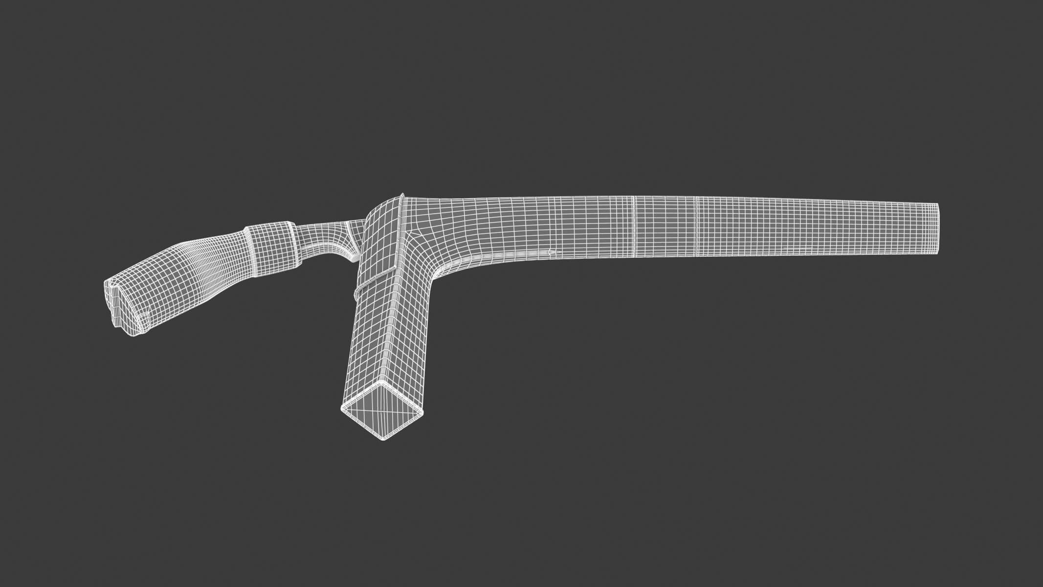 Sewar Dagger - 3D Model by frezzy