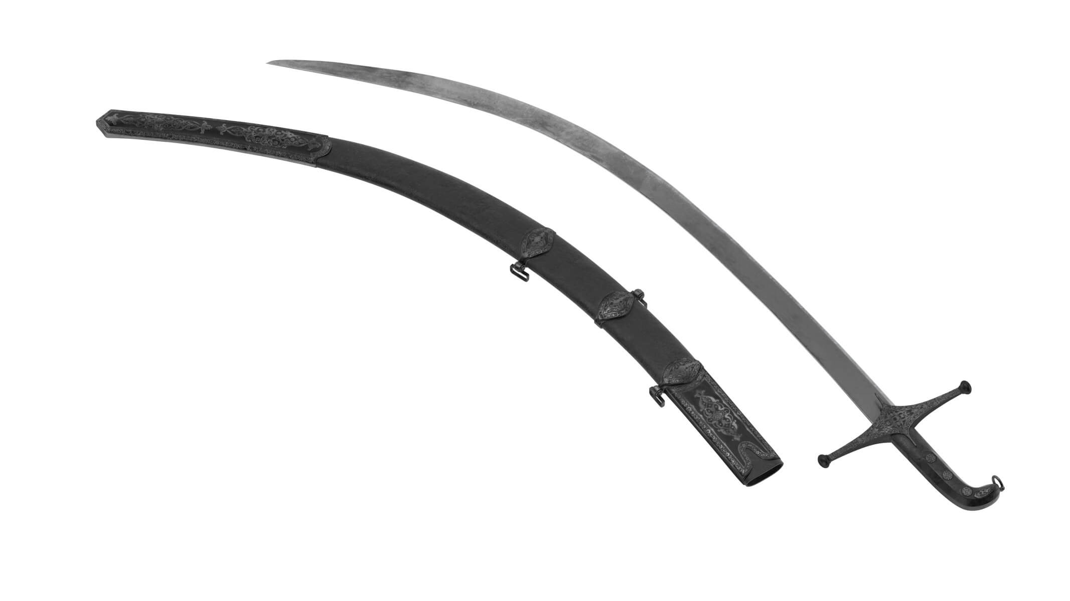 Shamshir - 3D Model by frezzy