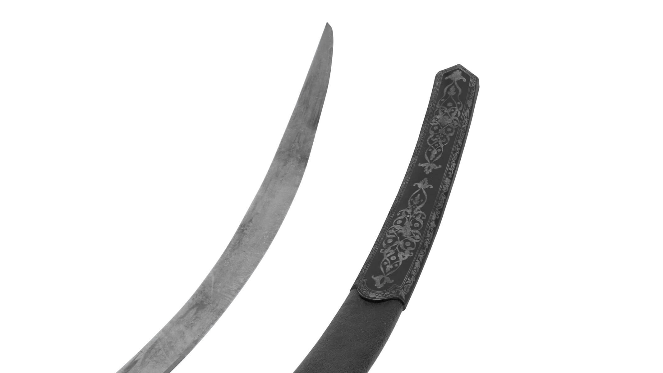 Shamshir - 3D Model by frezzy