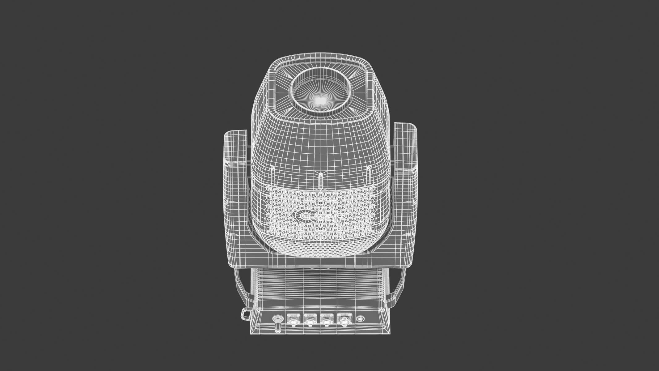 Sharpy Aqua Plus Moving Head - 3D Model by frezzy