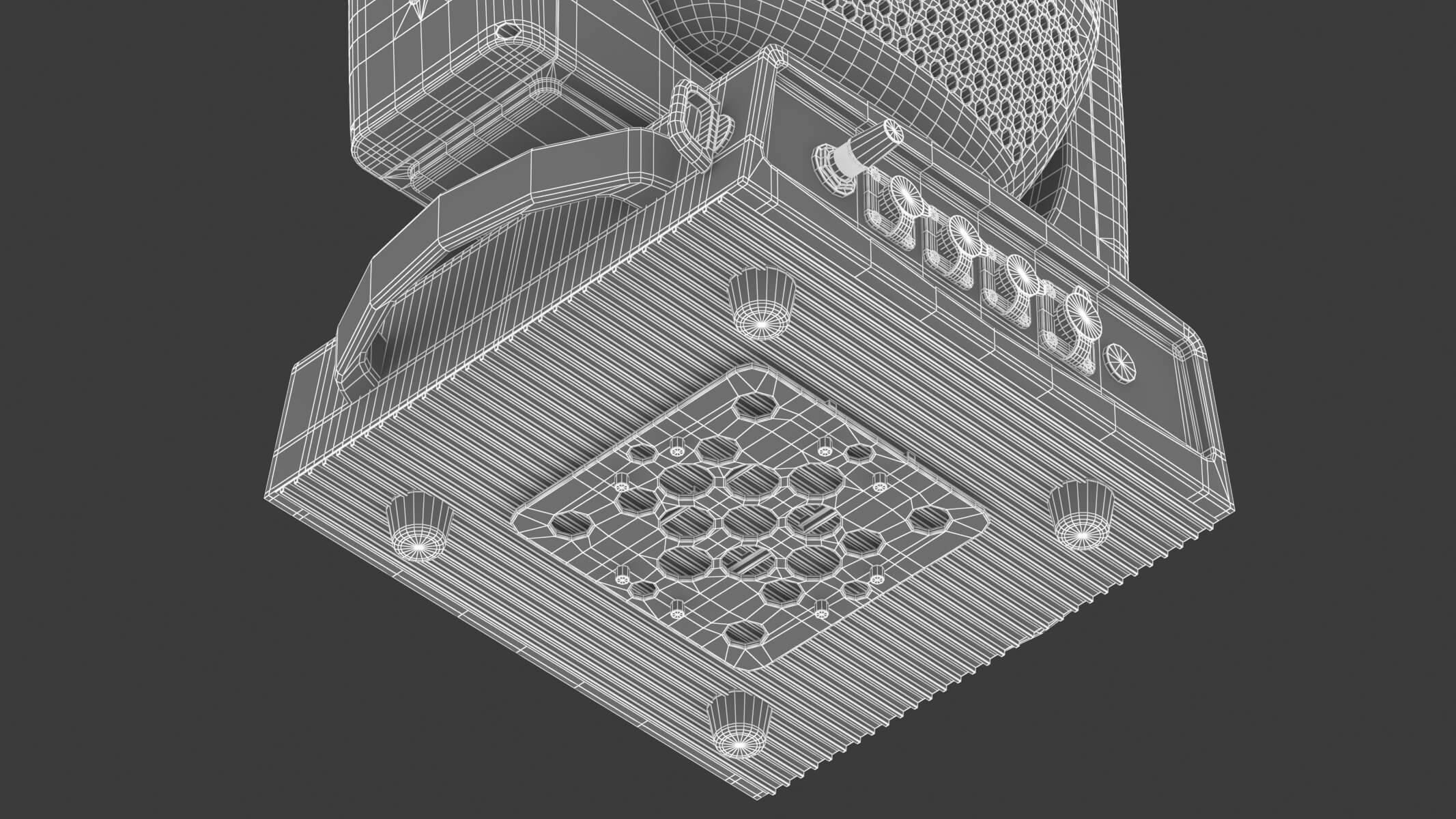 Sharpy Aqua Plus Moving Head - 3D Model by frezzy