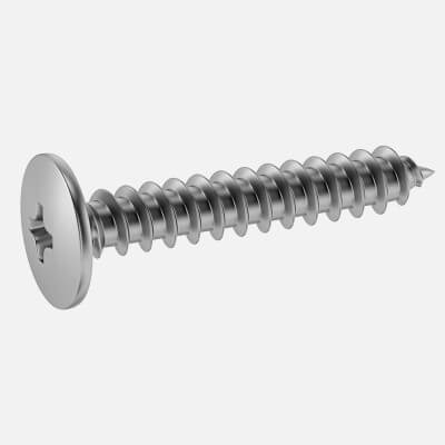 Sheet Metal Screw - 3D Model by frezzy