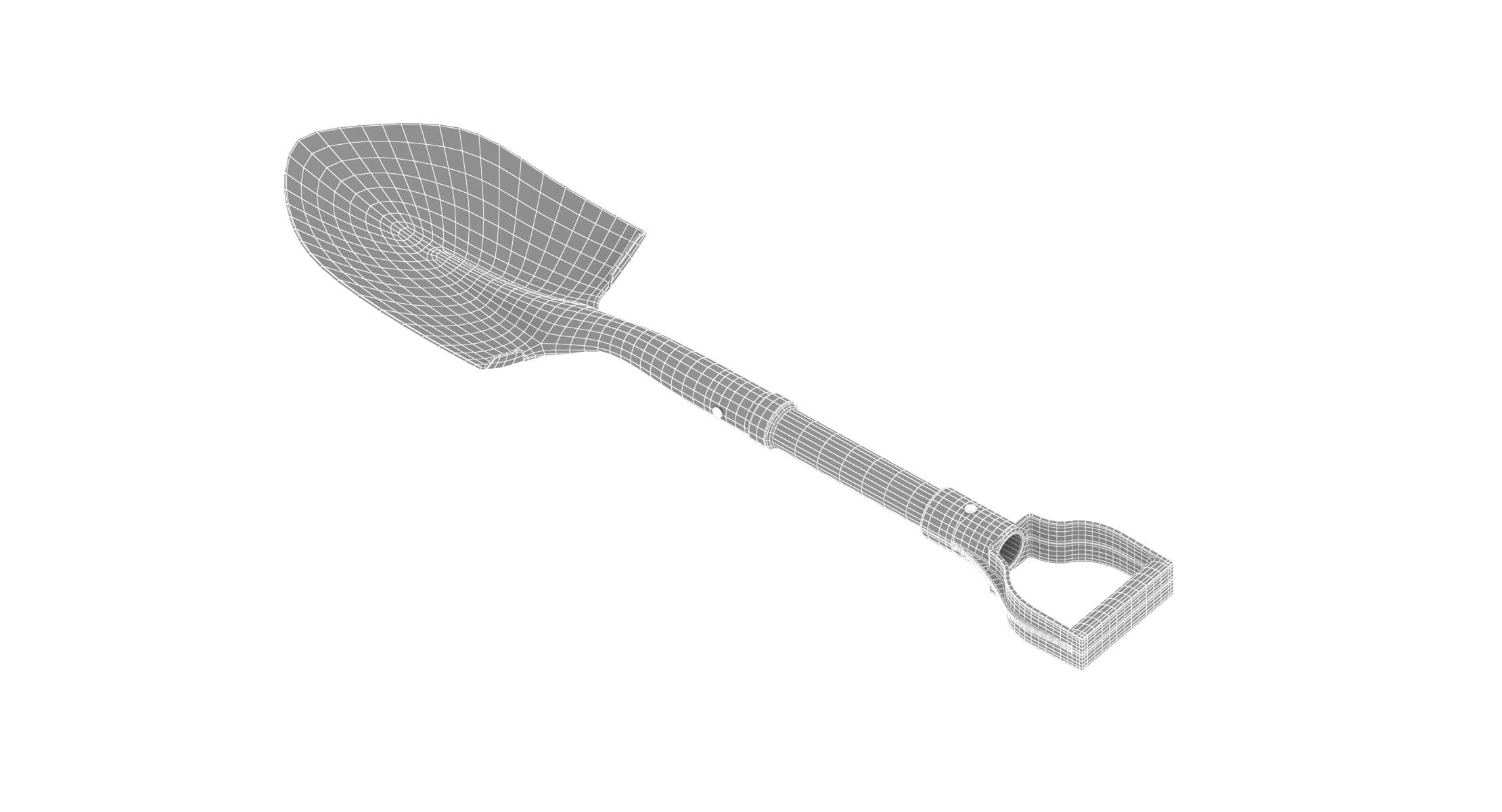 Shovel - 3D Model by frezzy