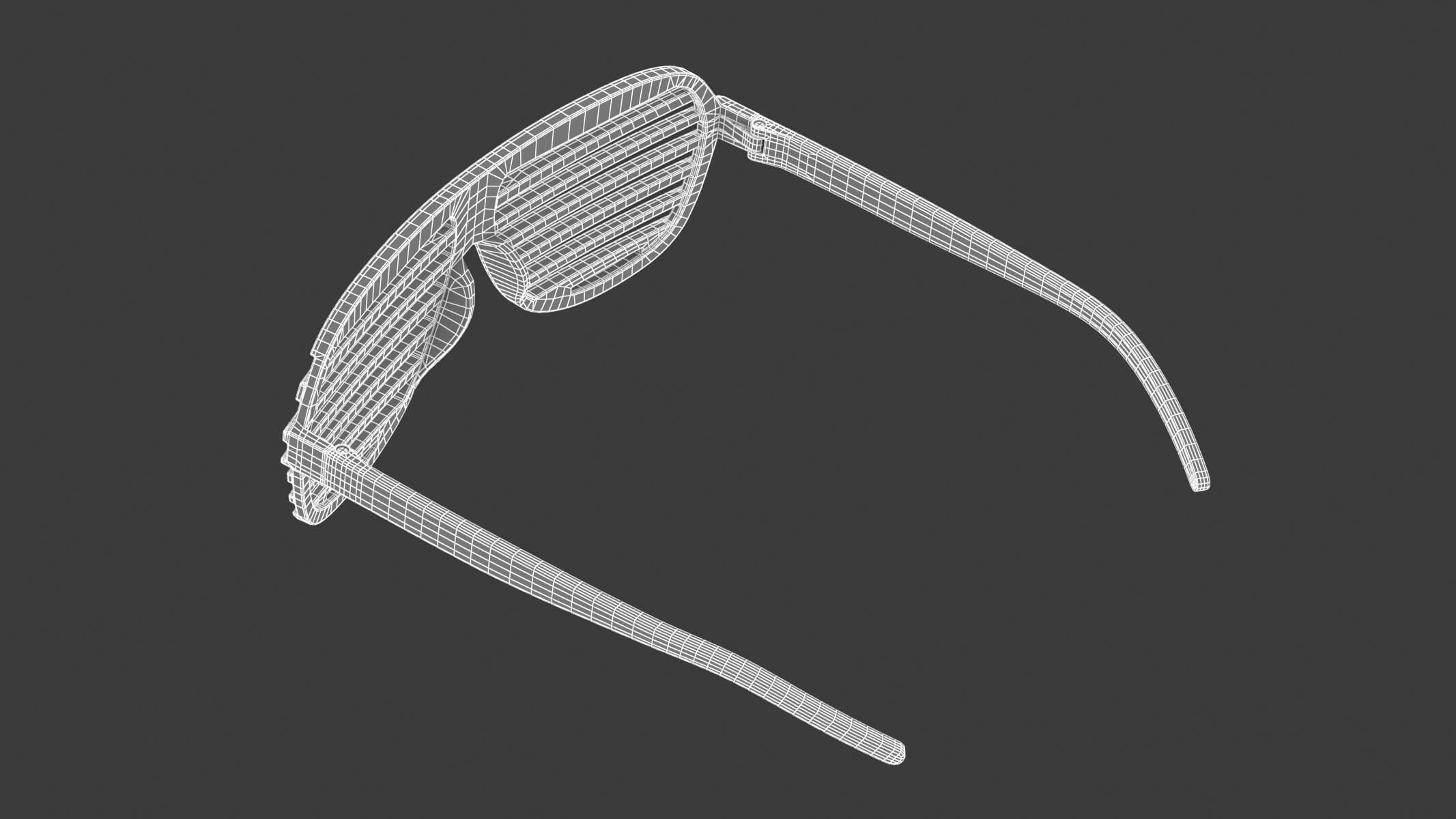 Shutter Glasses Green - 3D Model by frezzy