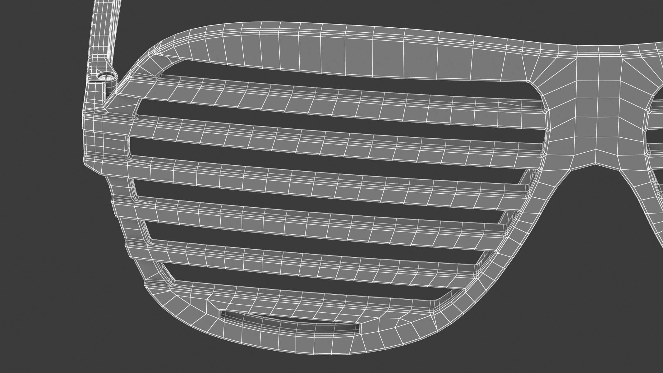 Shutter Glasses Green - 3D Model by frezzy