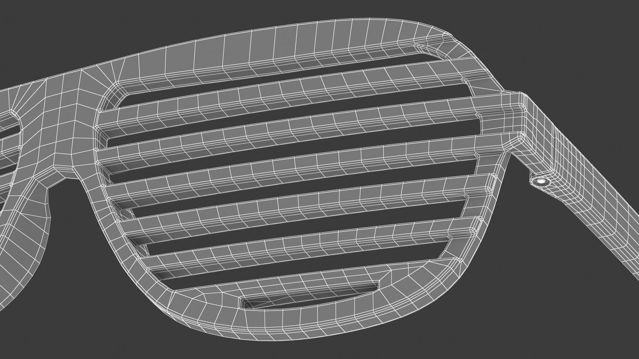 Shutter Glasses Green - 3D Model by frezzy
