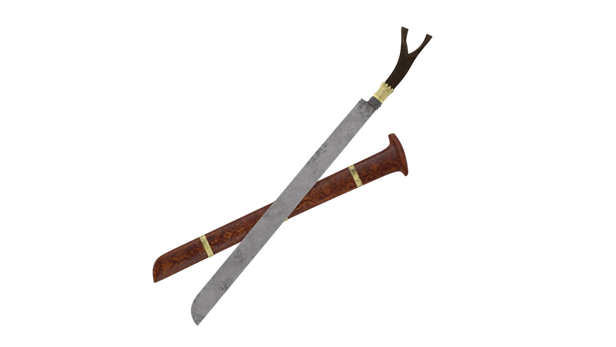 Sikin Panyang Sword - 3D Model by frezzy