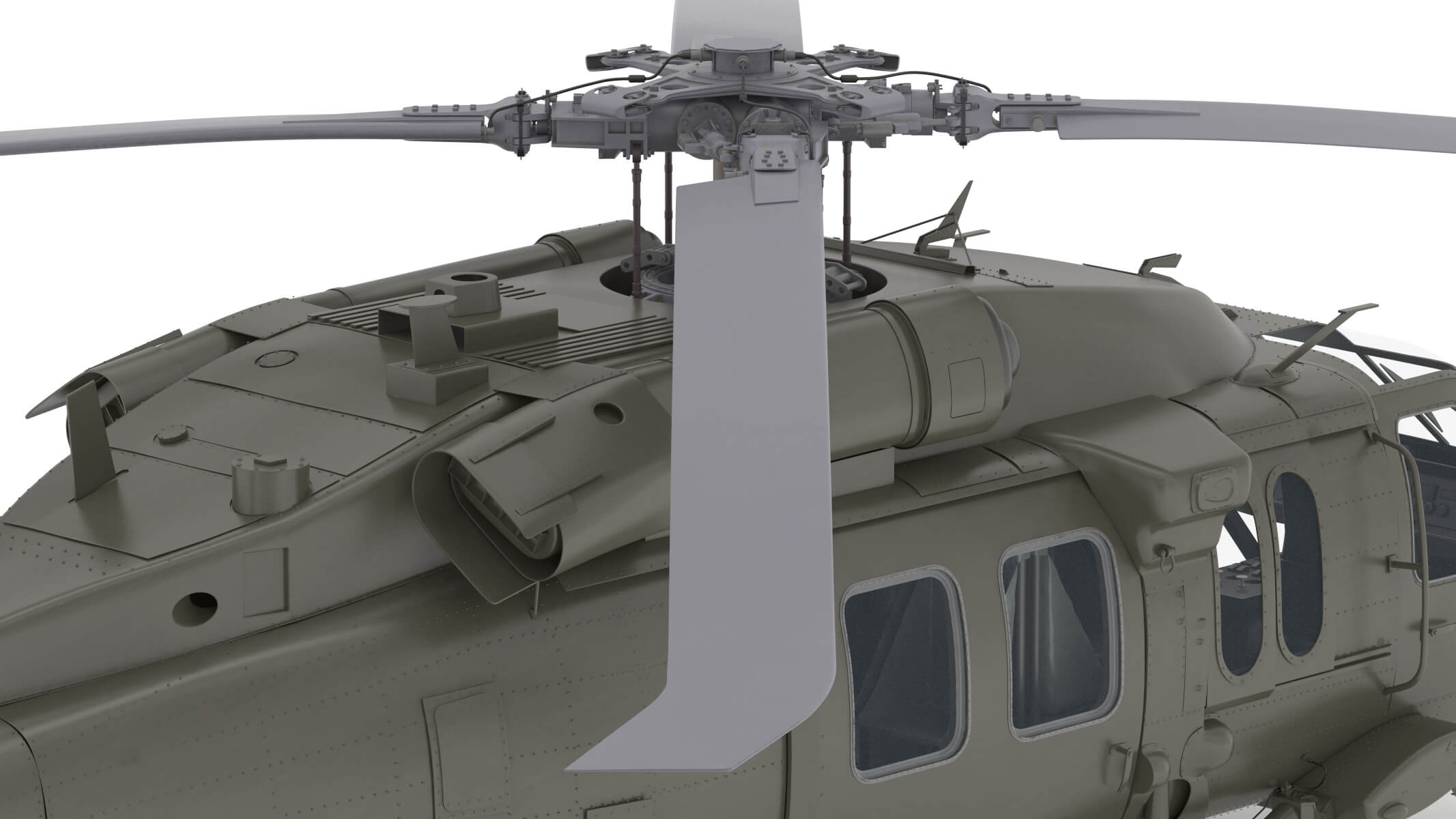 Sikorsky UH-60 Black Hawk 3D Model by frezzy