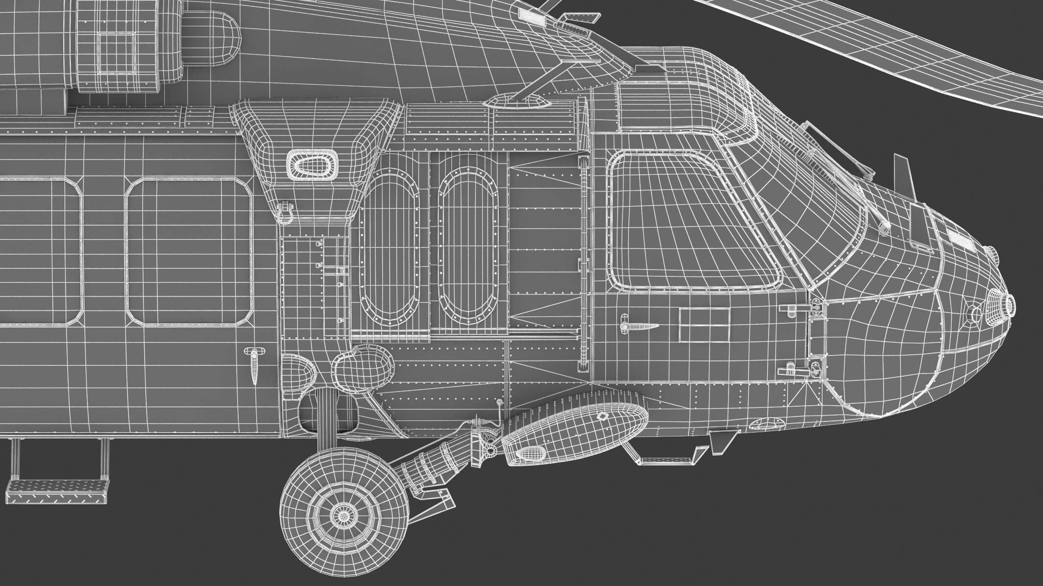 Sikorsky UH-60 Black Hawk 3D Model by frezzy