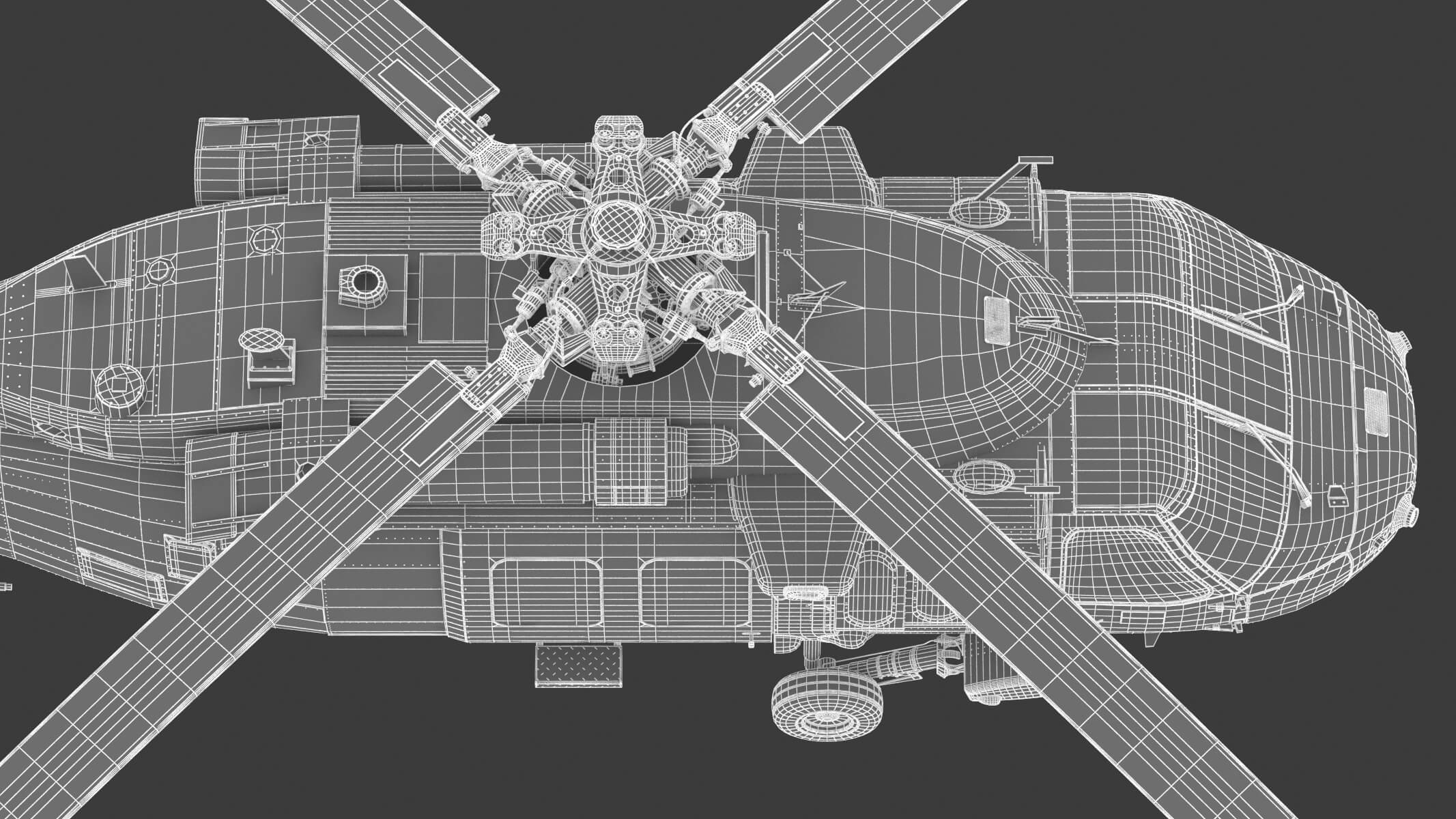 Sikorsky UH-60 Black Hawk 3D Model by frezzy
