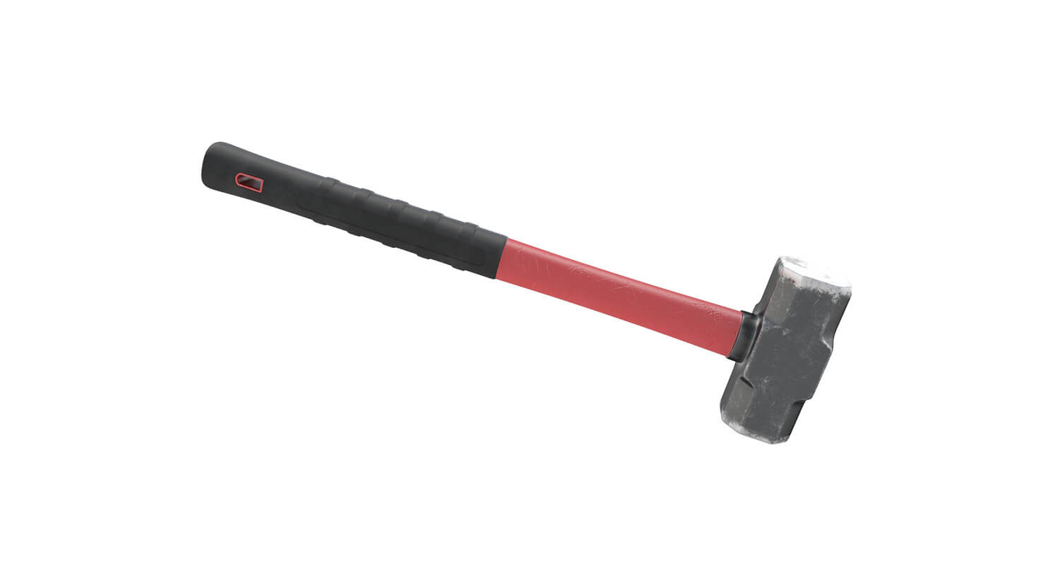 Sledge Hammer - 3D Model by frezzy