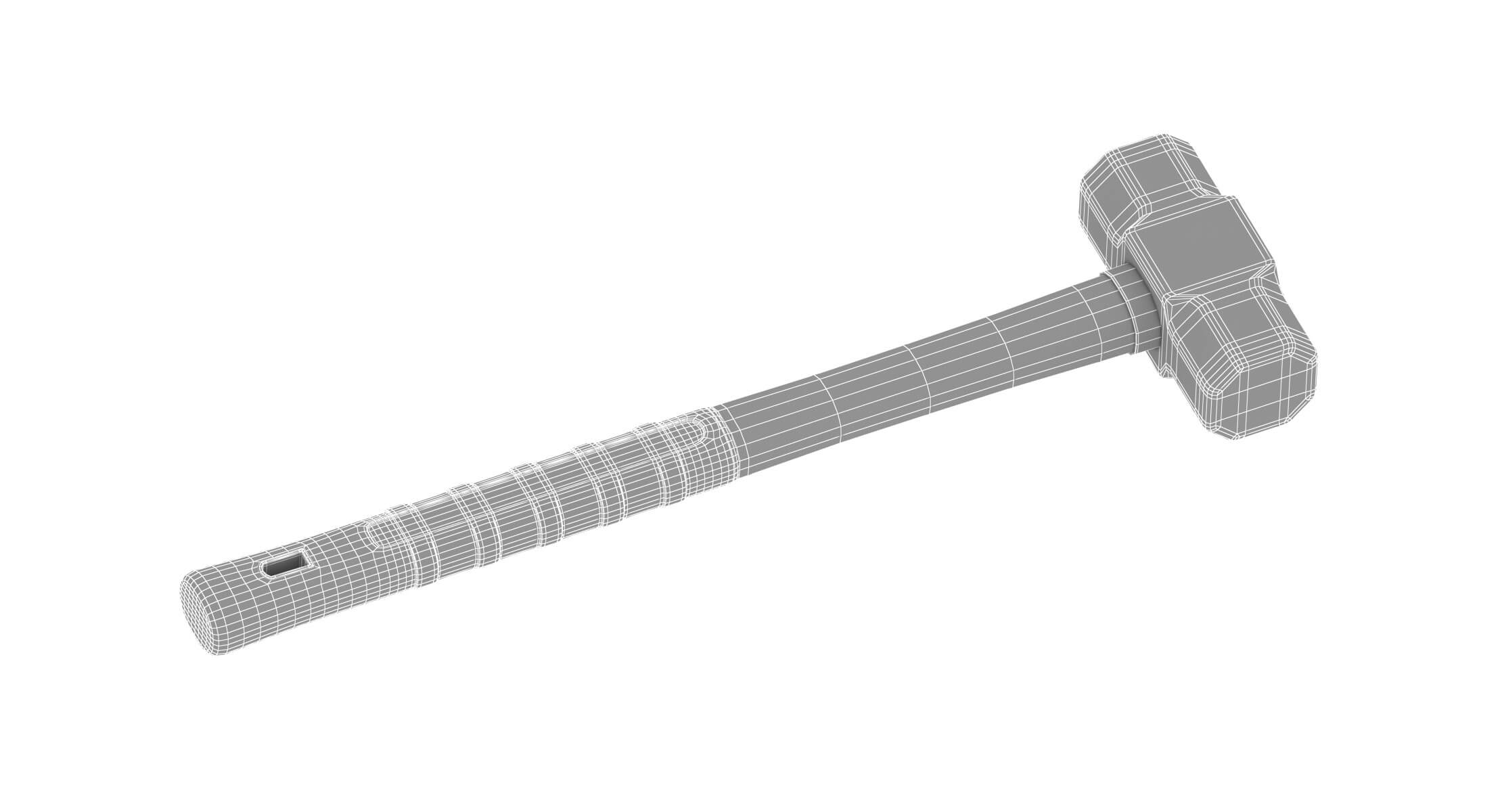 Sledge Hammer - 3D Model by frezzy