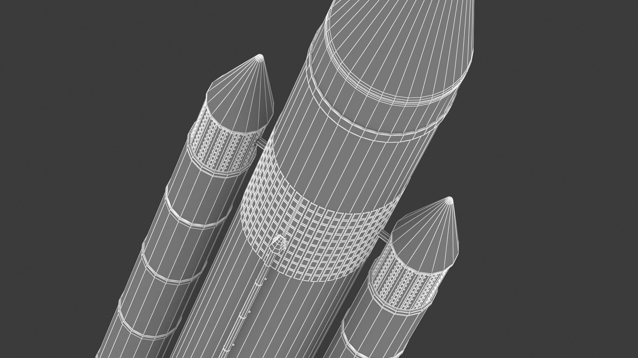 SLS Block 1 Rocket - 3D Model by frezzy