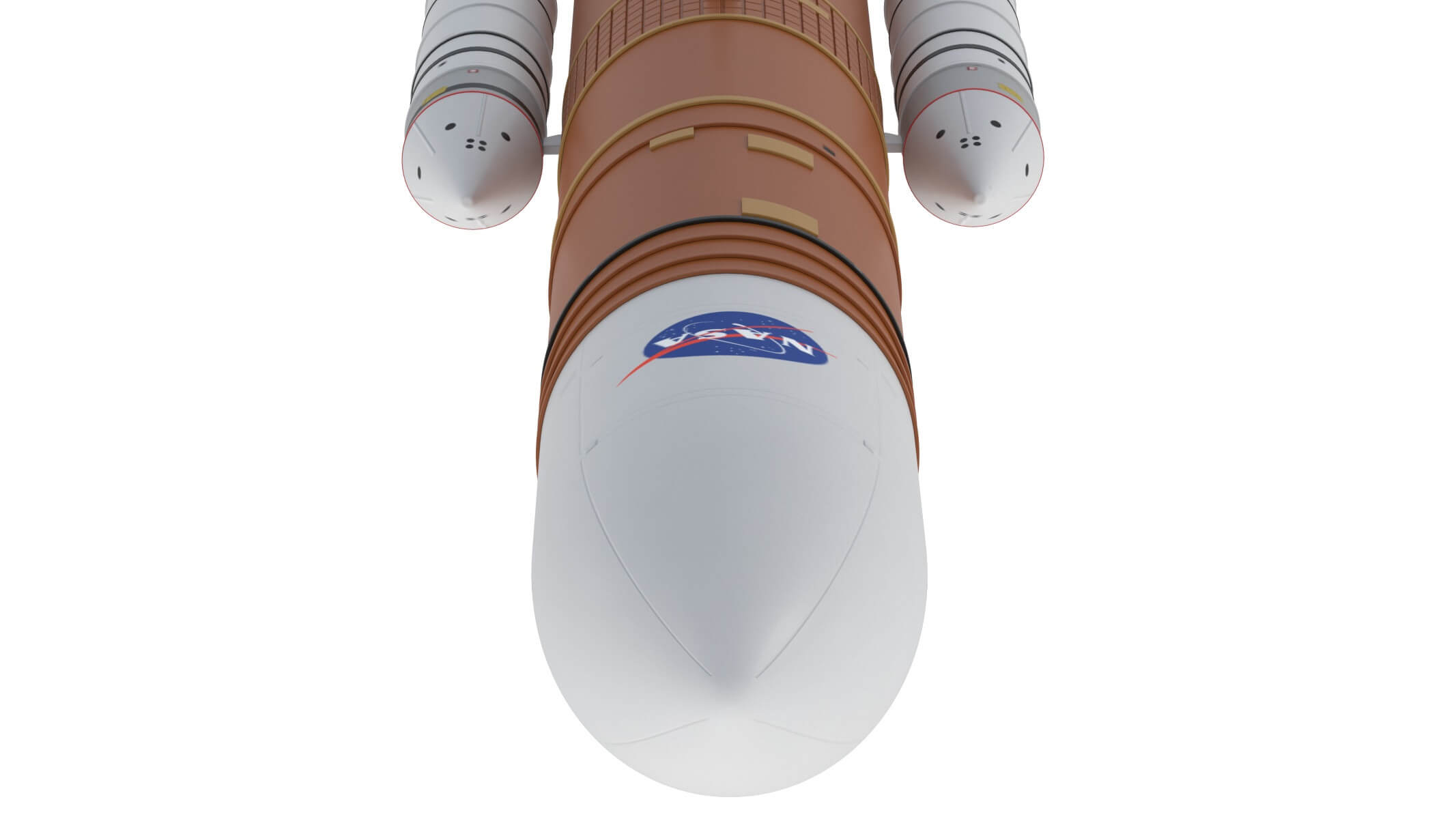 SLS Block 1B Cargo Rocket - 3D Model by frezzy