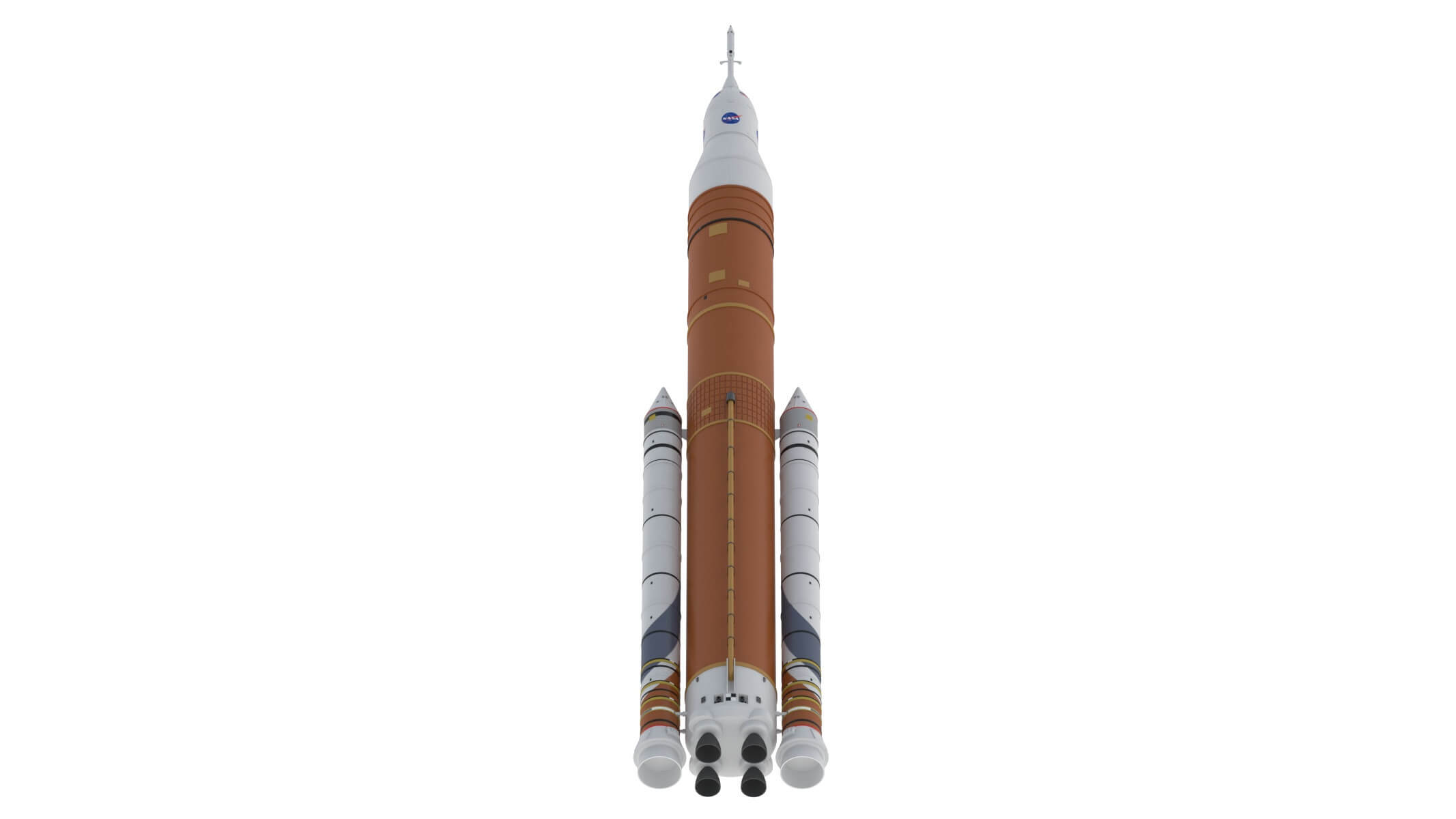 SLS Block 1B Crew Rocket - 3D Model by frezzy