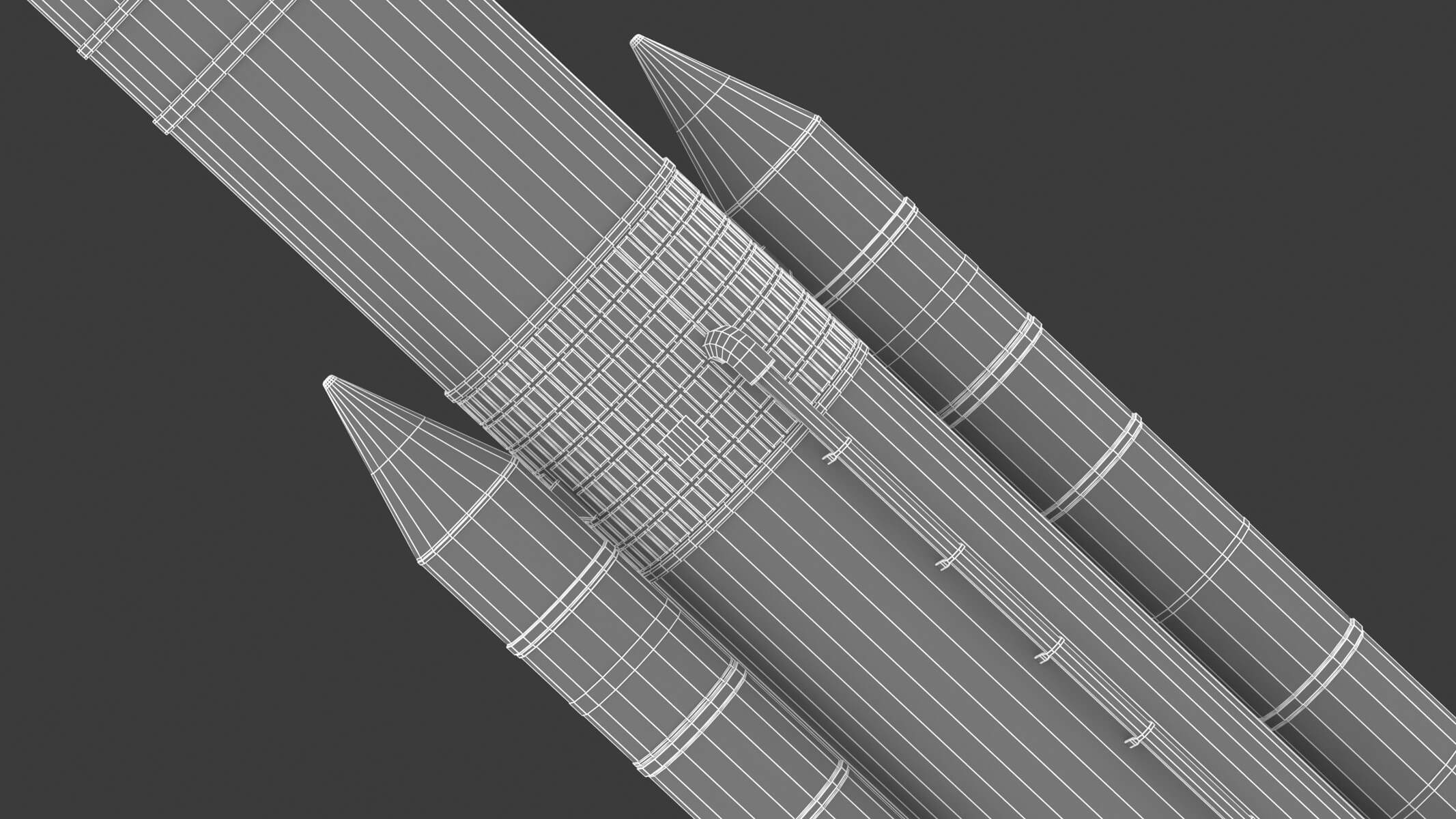 SLS Block 1B Crew Rocket - 3D Model by frezzy