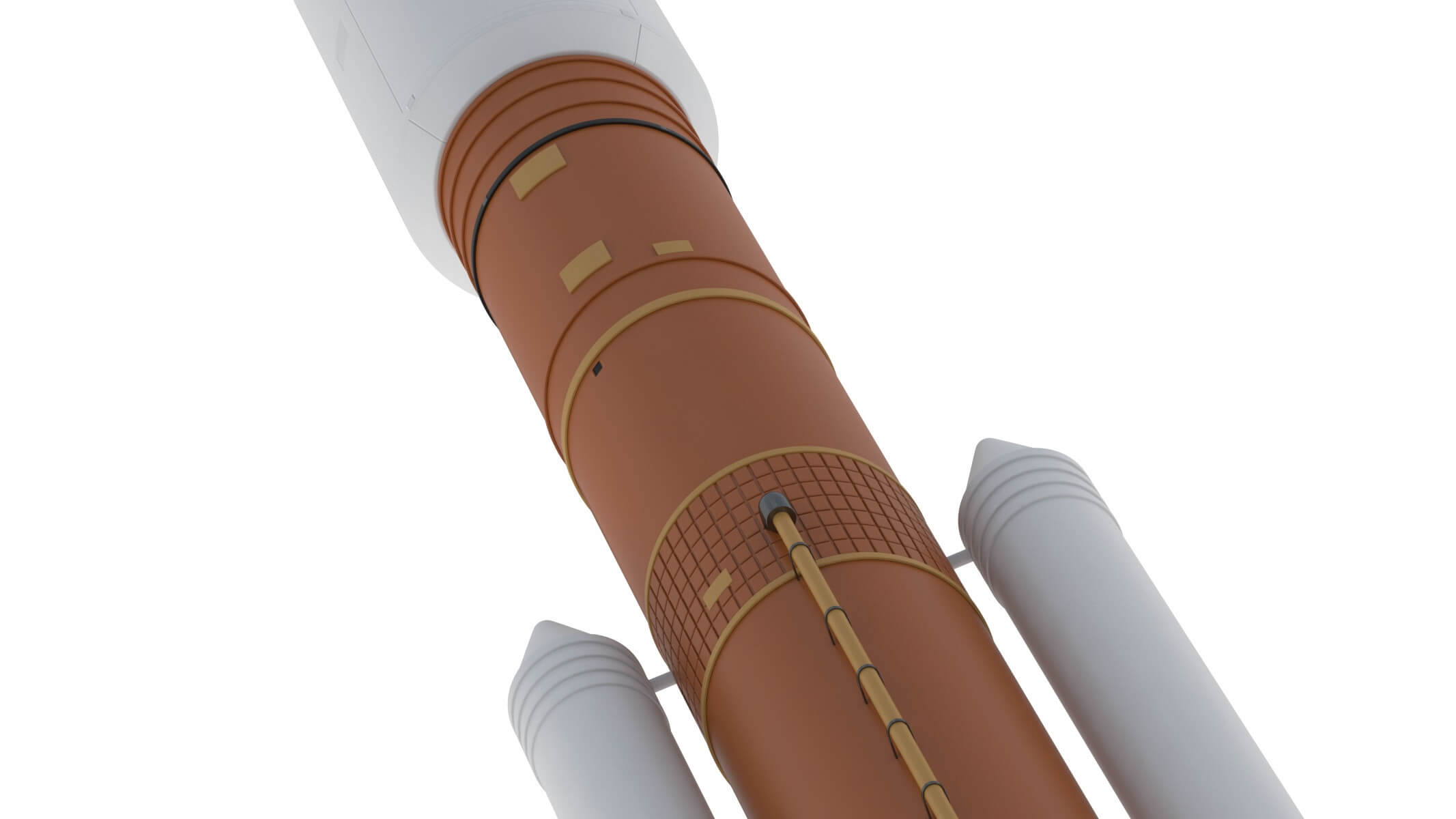 SLS Block 2 Cargo Rocket - 3D Model by frezzy