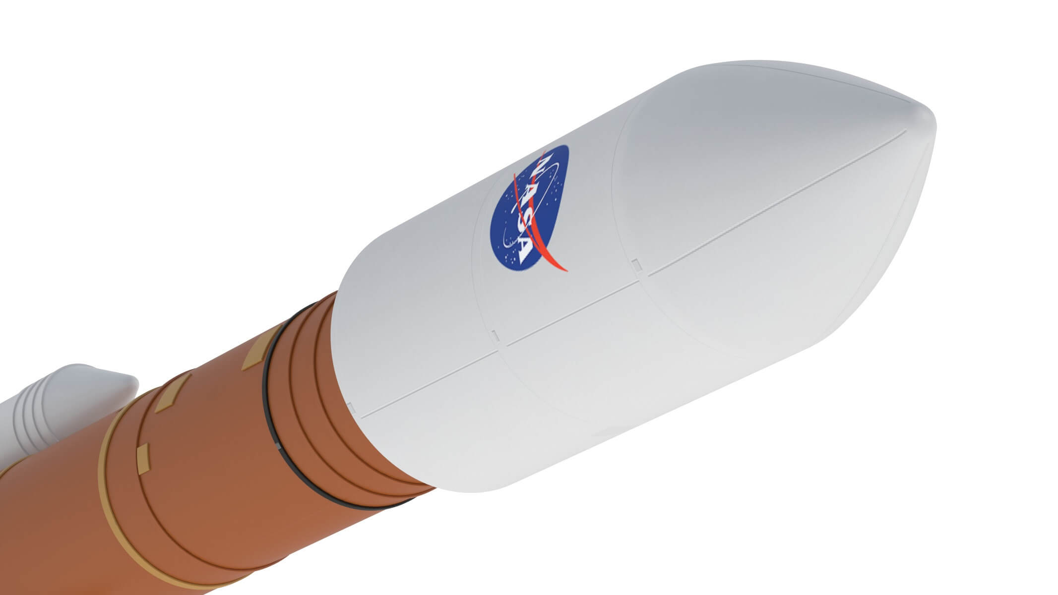 SLS Block 2 Cargo Rocket - 3D Model by frezzy