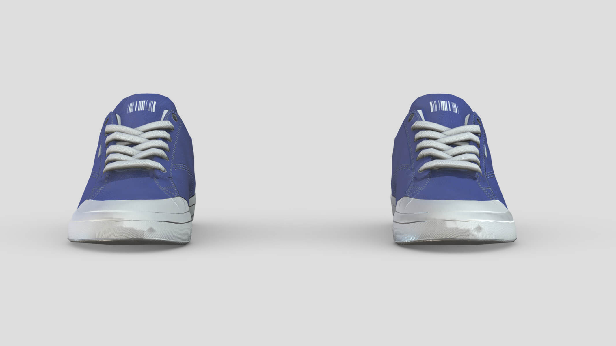 Sneakers Low Poly - 3D Model by frezzy