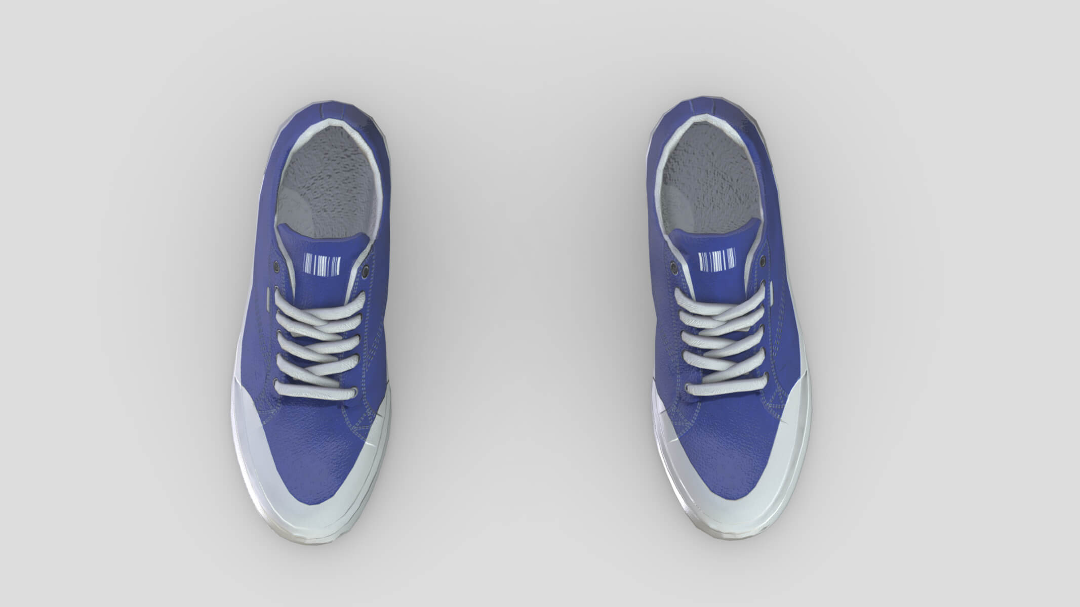 Sneakers Low Poly - 3D Model by frezzy