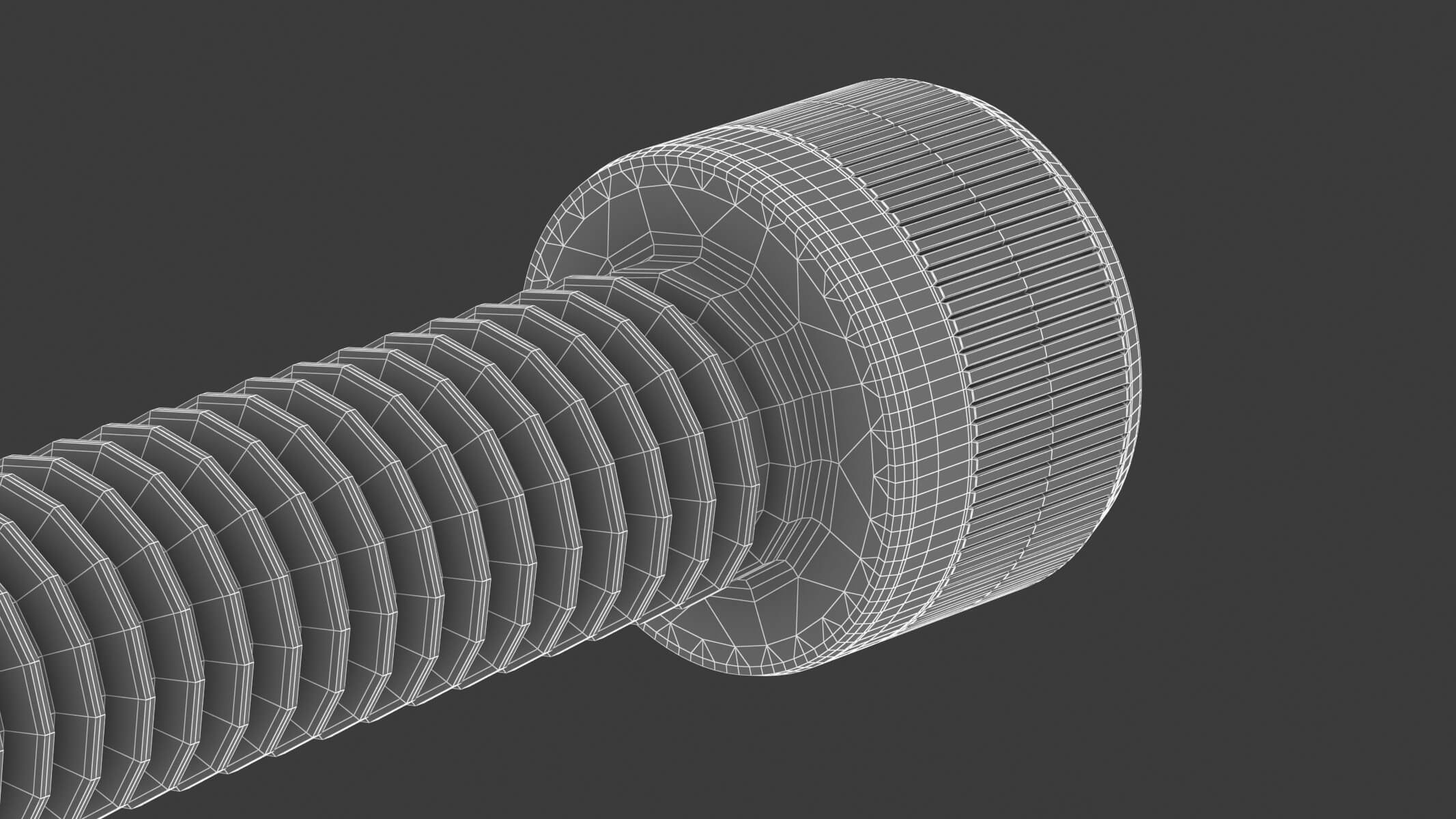 Socket Screw - 3D Model by frezzy
