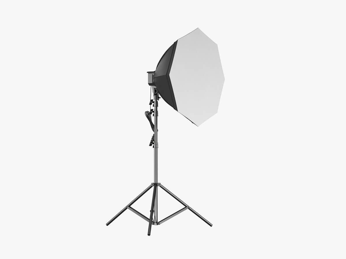 Softbox Raya Octa Fluorescent - 3D Model by frezzy